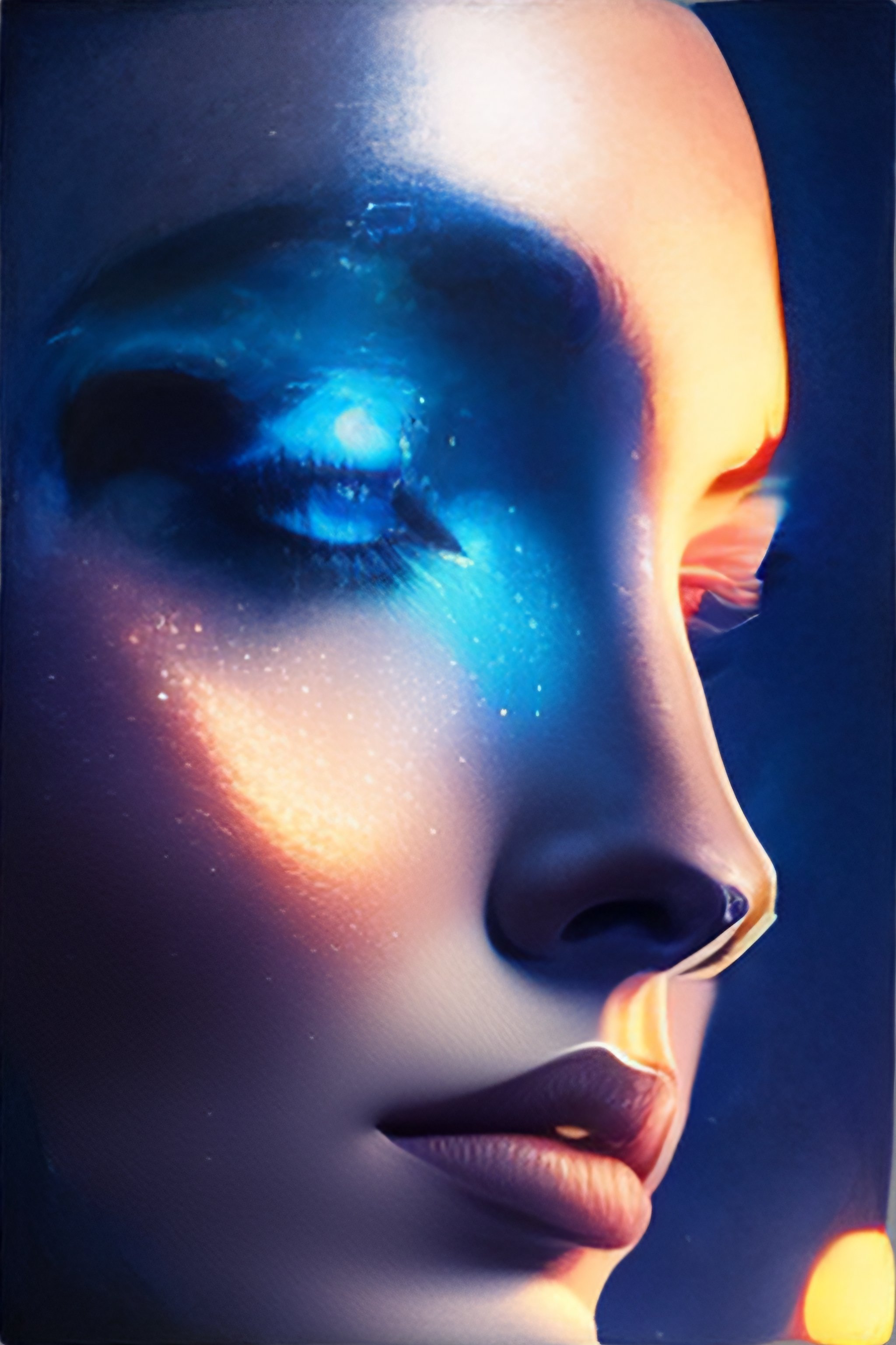 Lexica - Human face, dreams, planets, fantasy,fantasy style, magic ...
