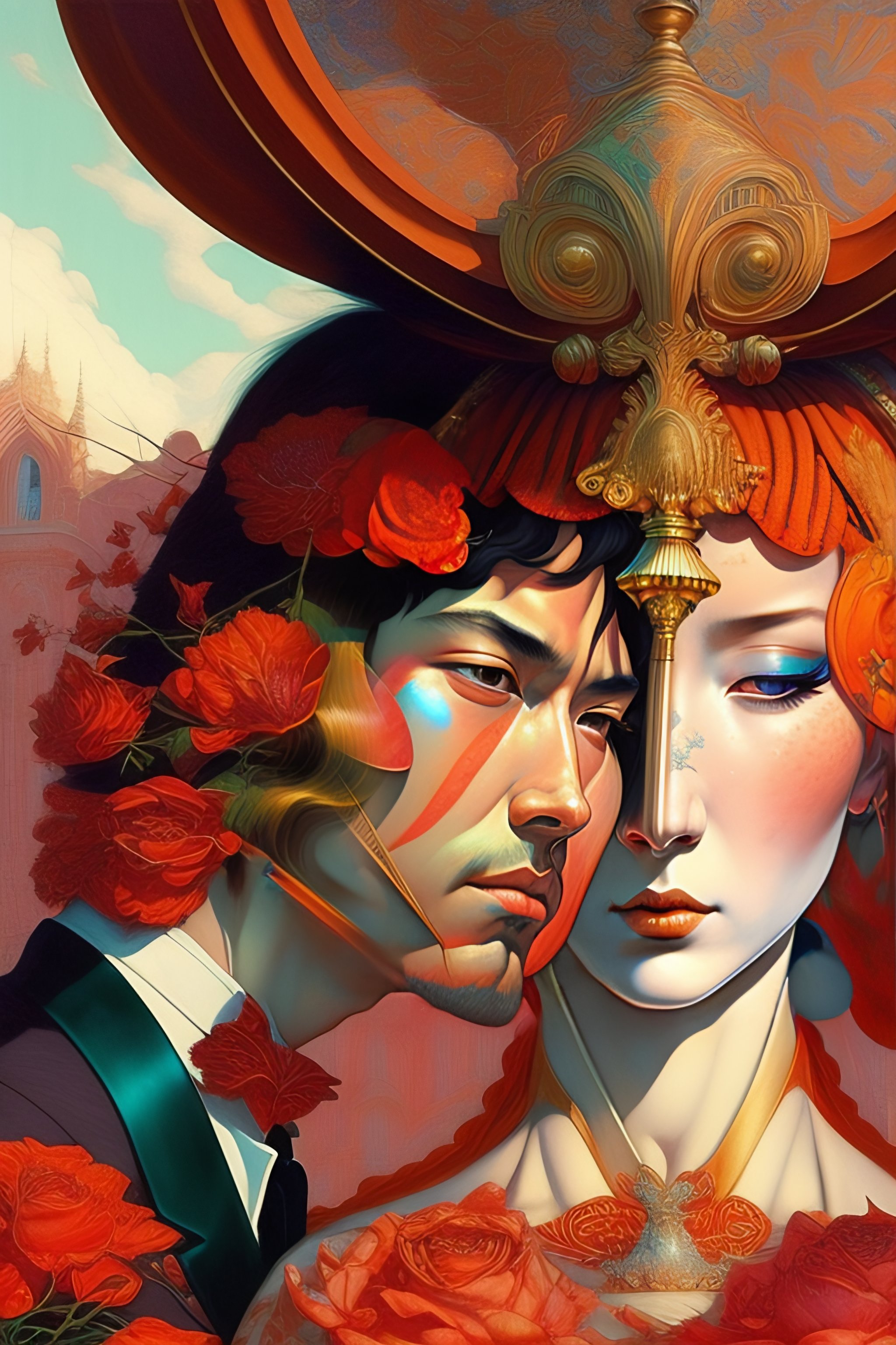 Lexica - Realistic detailed image of a renaissance scene in the style ...