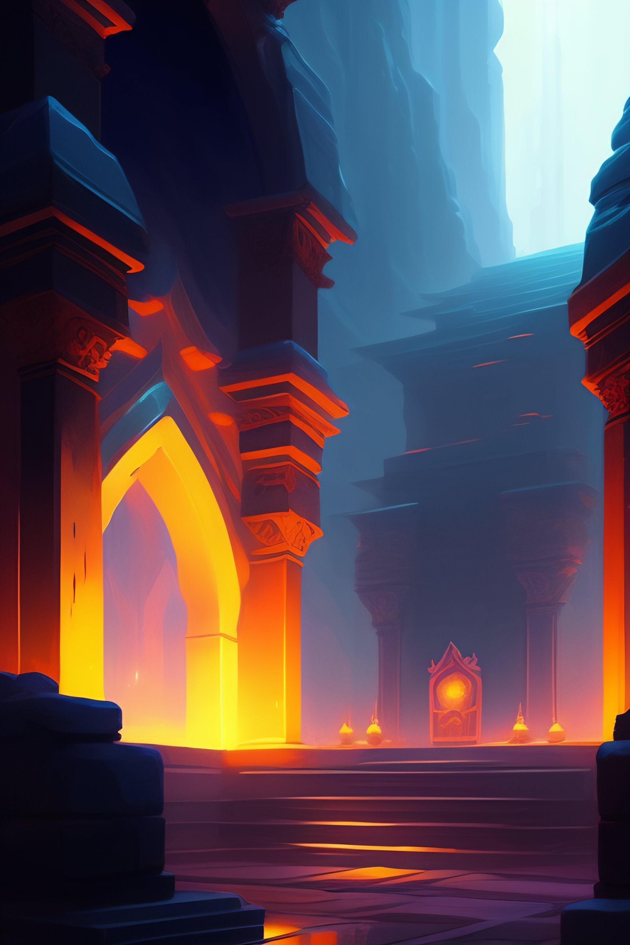 Lexica - Empty ancient temple RPG dungeon, Elden Ring dungeon, official ...