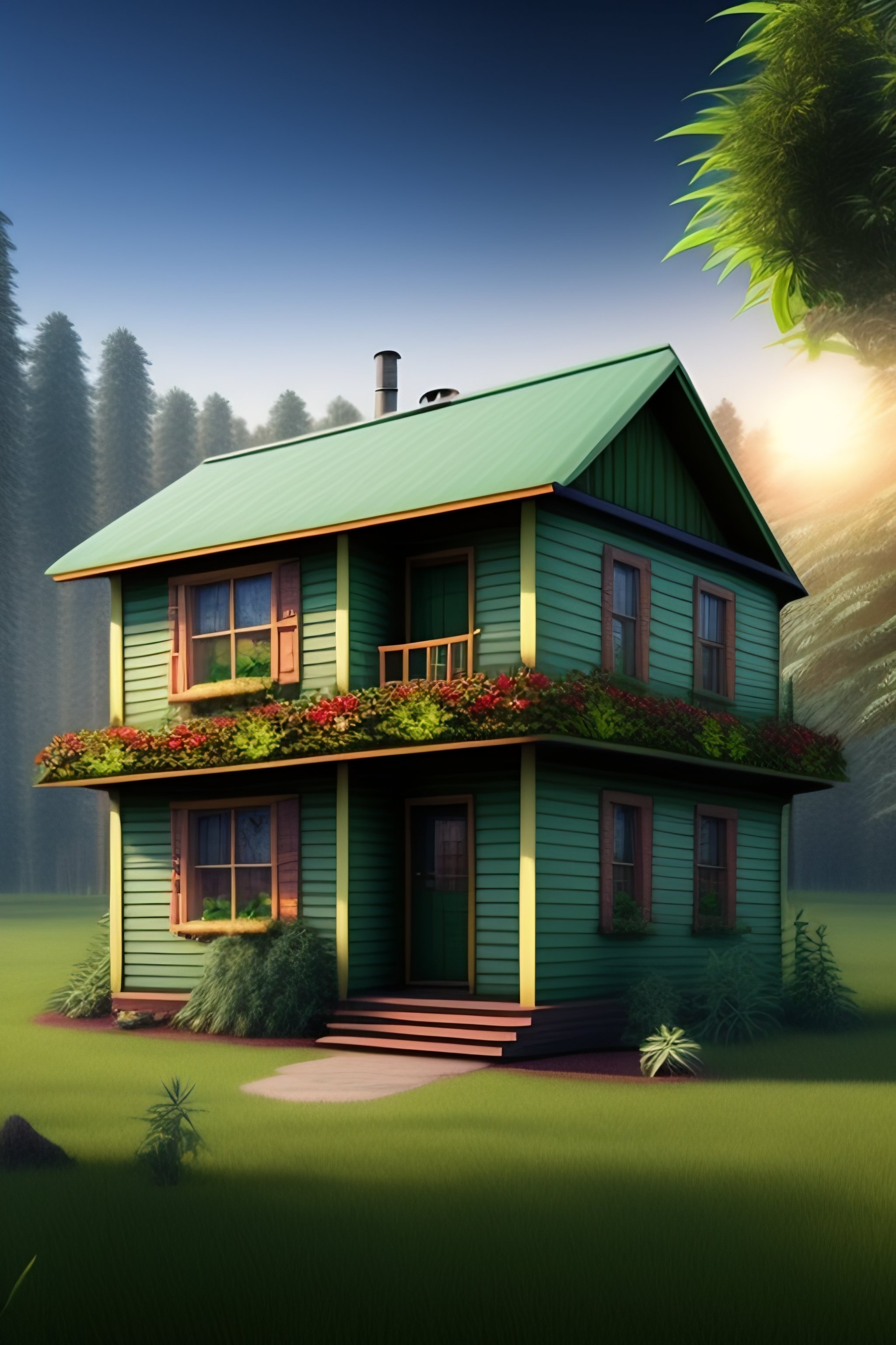 Lexica - Marijuana grow house with guns and weed everywhere