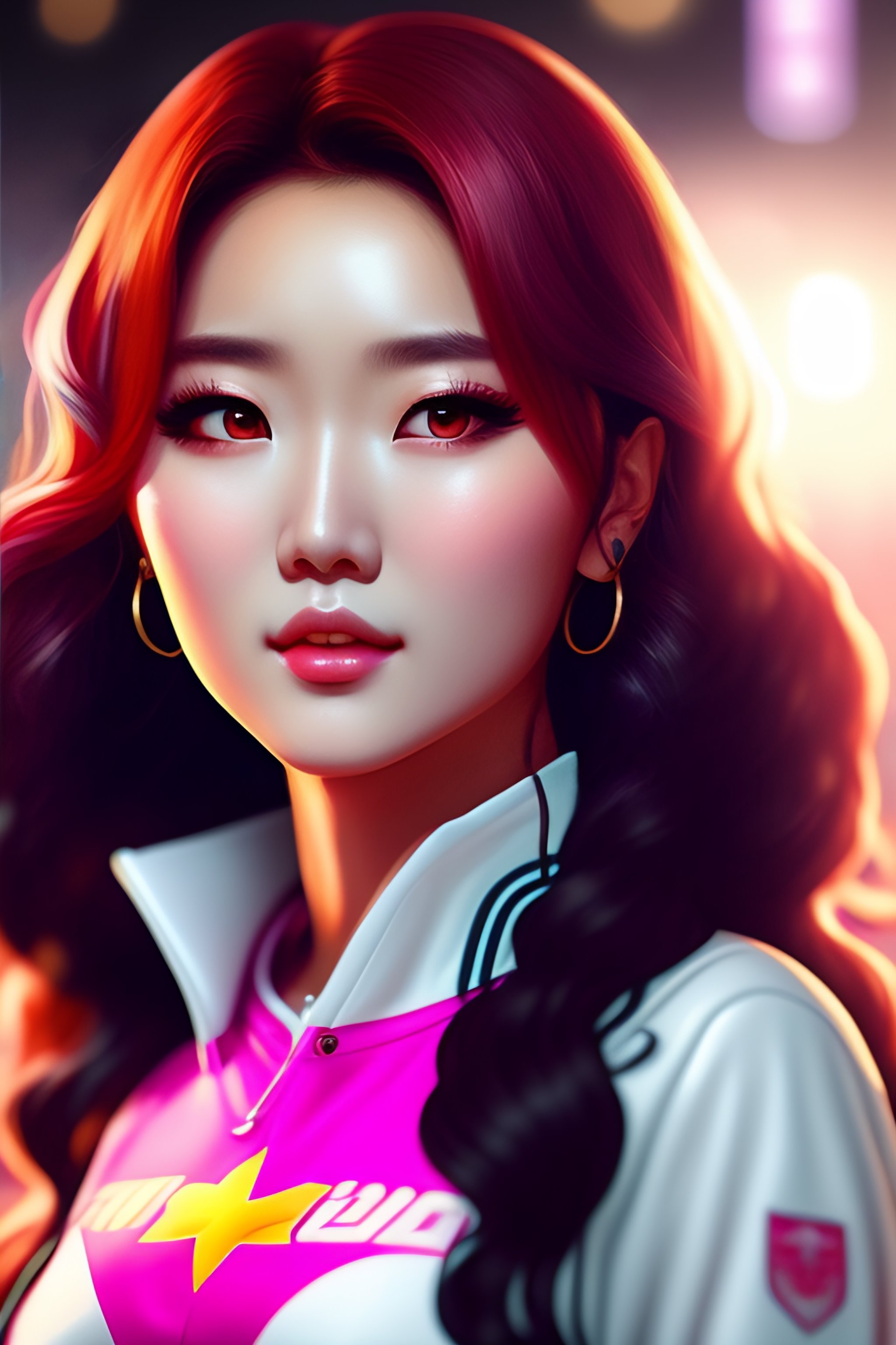 Lexica - Portrait of an anime character hyper realistic look like Nancy ...