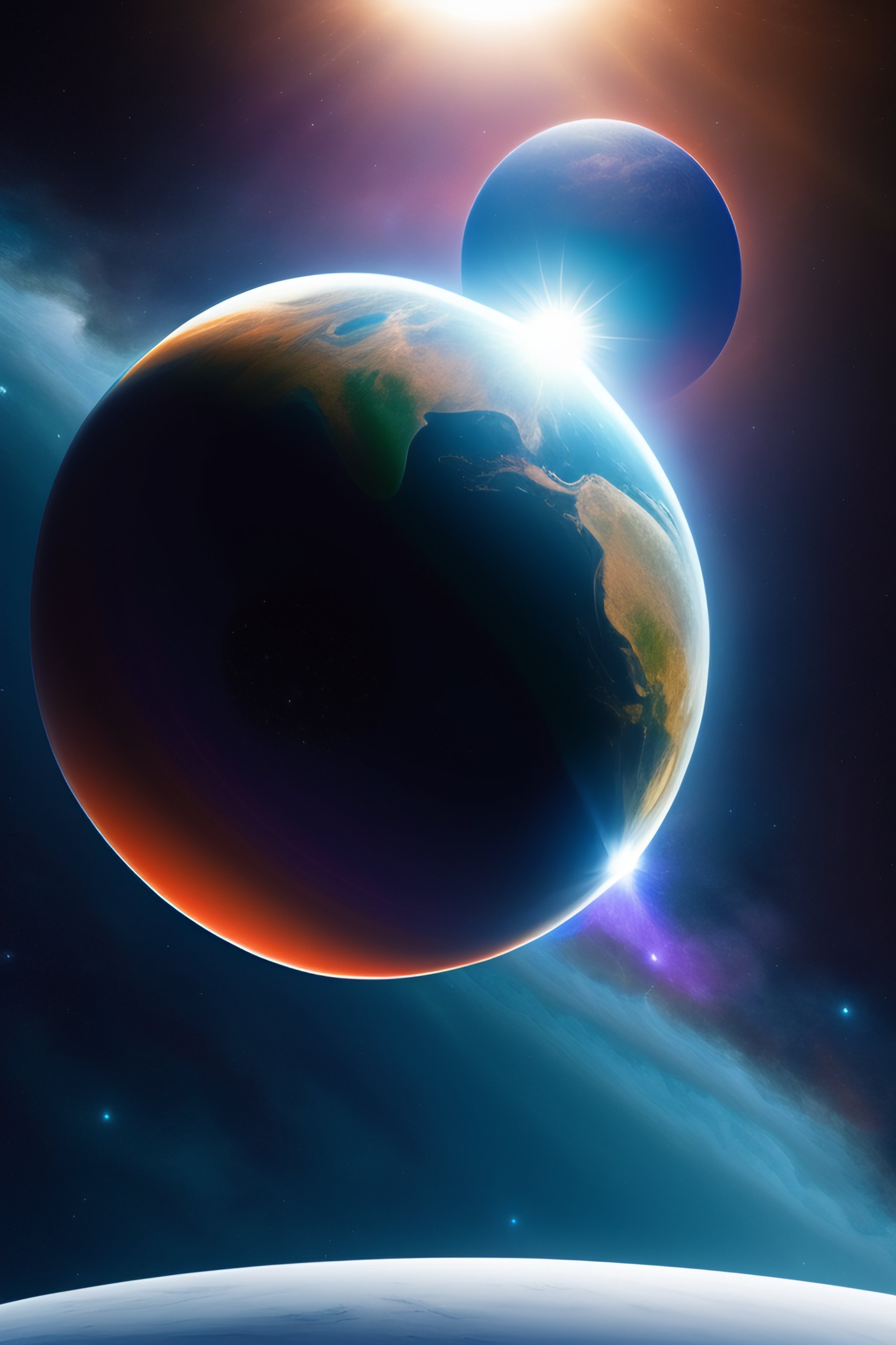 Lexica - A dyson sphere around an alien star