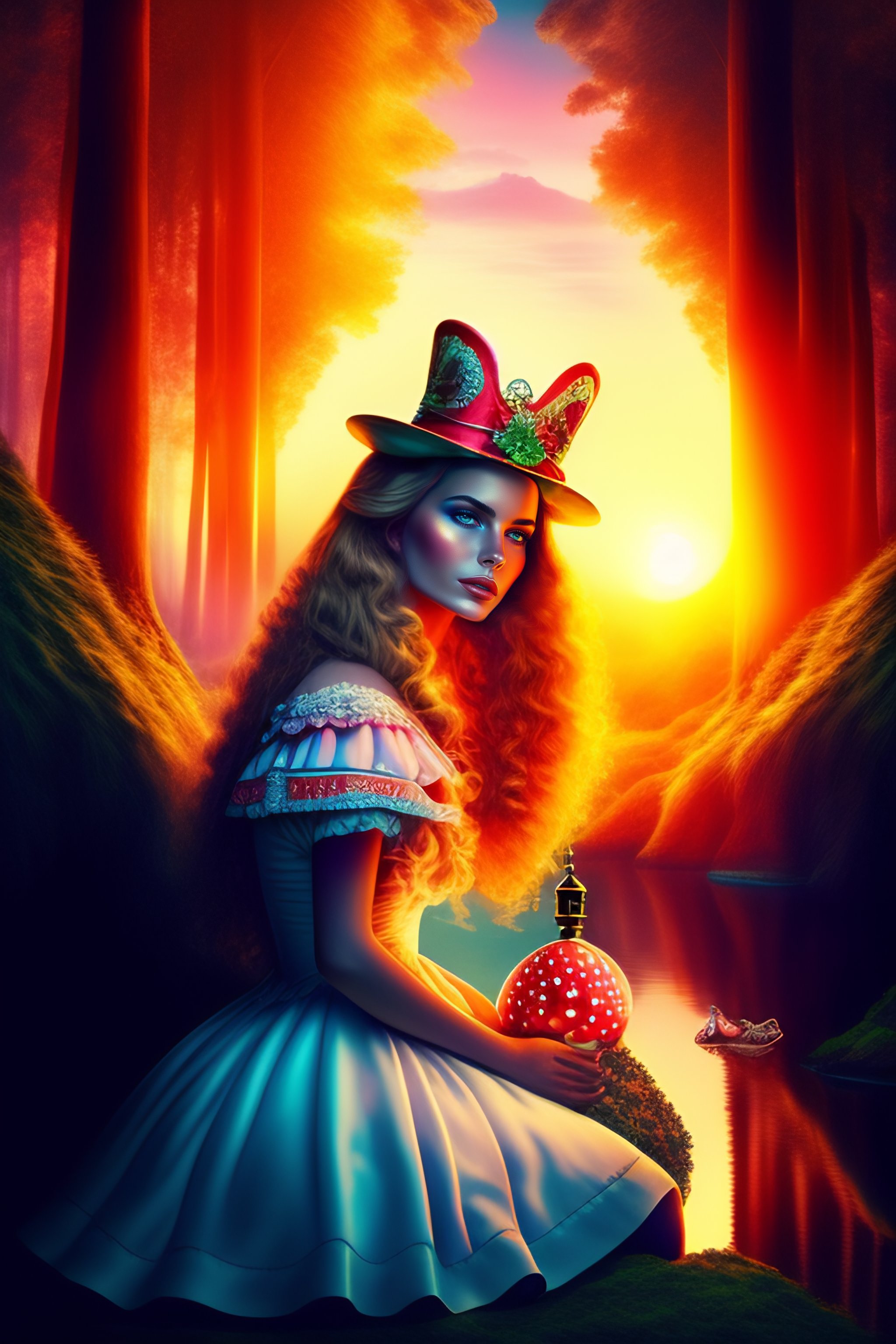 Alice In Wonderland Acid Trip