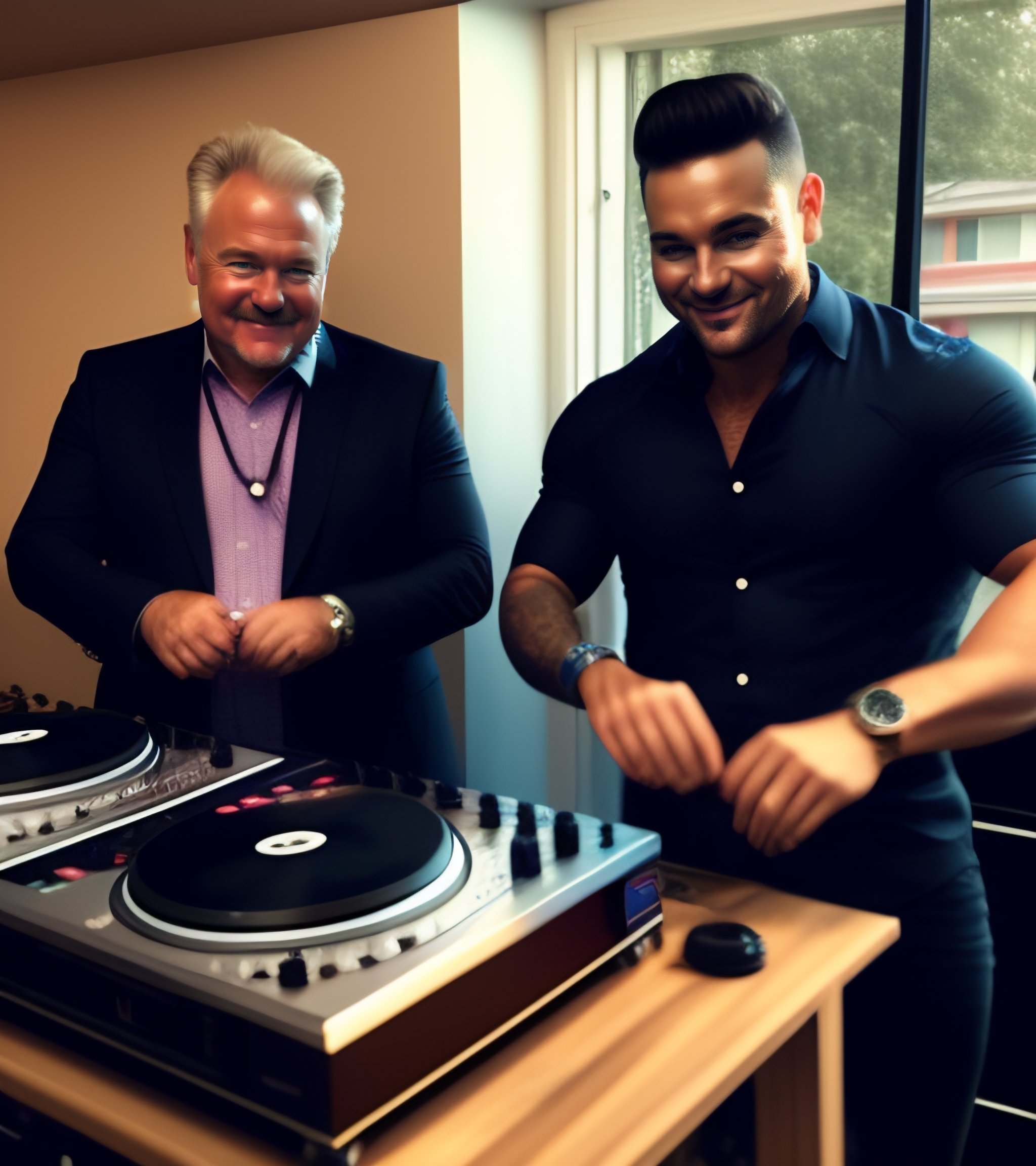 Lexica - Rory and mark djing at wesport house to a crowd of clowns