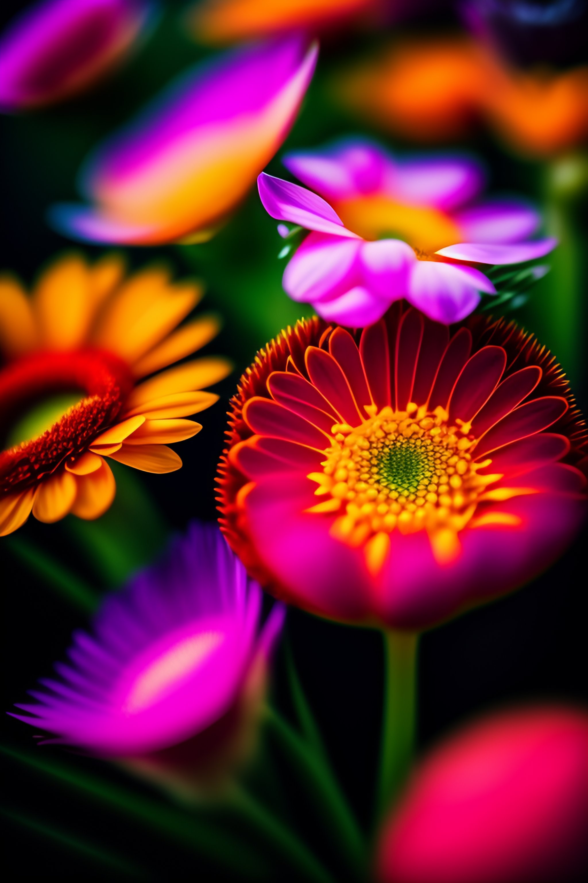 Lexica - Beautiful flowers,vibrant,sharp focus,photography,abstract ...