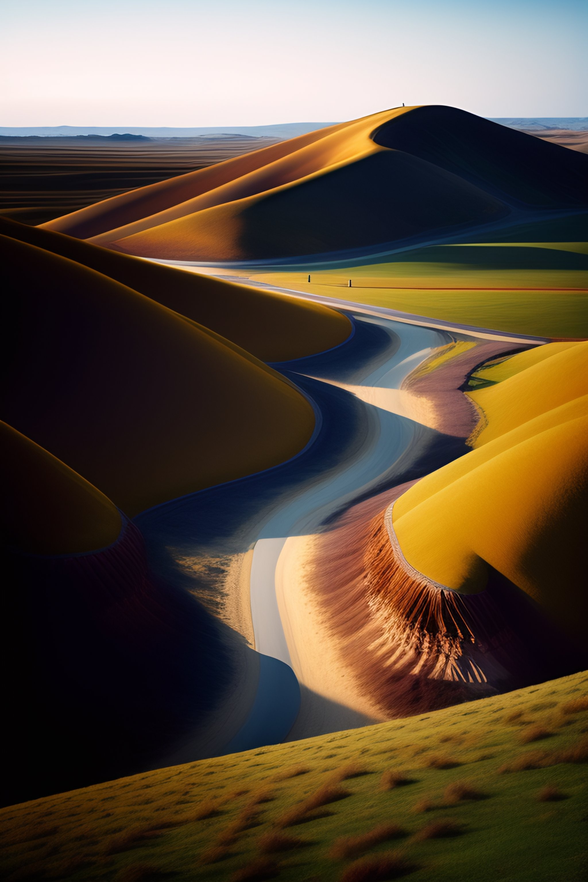 Lexica - Steven meisel landscape photography , strong perspective