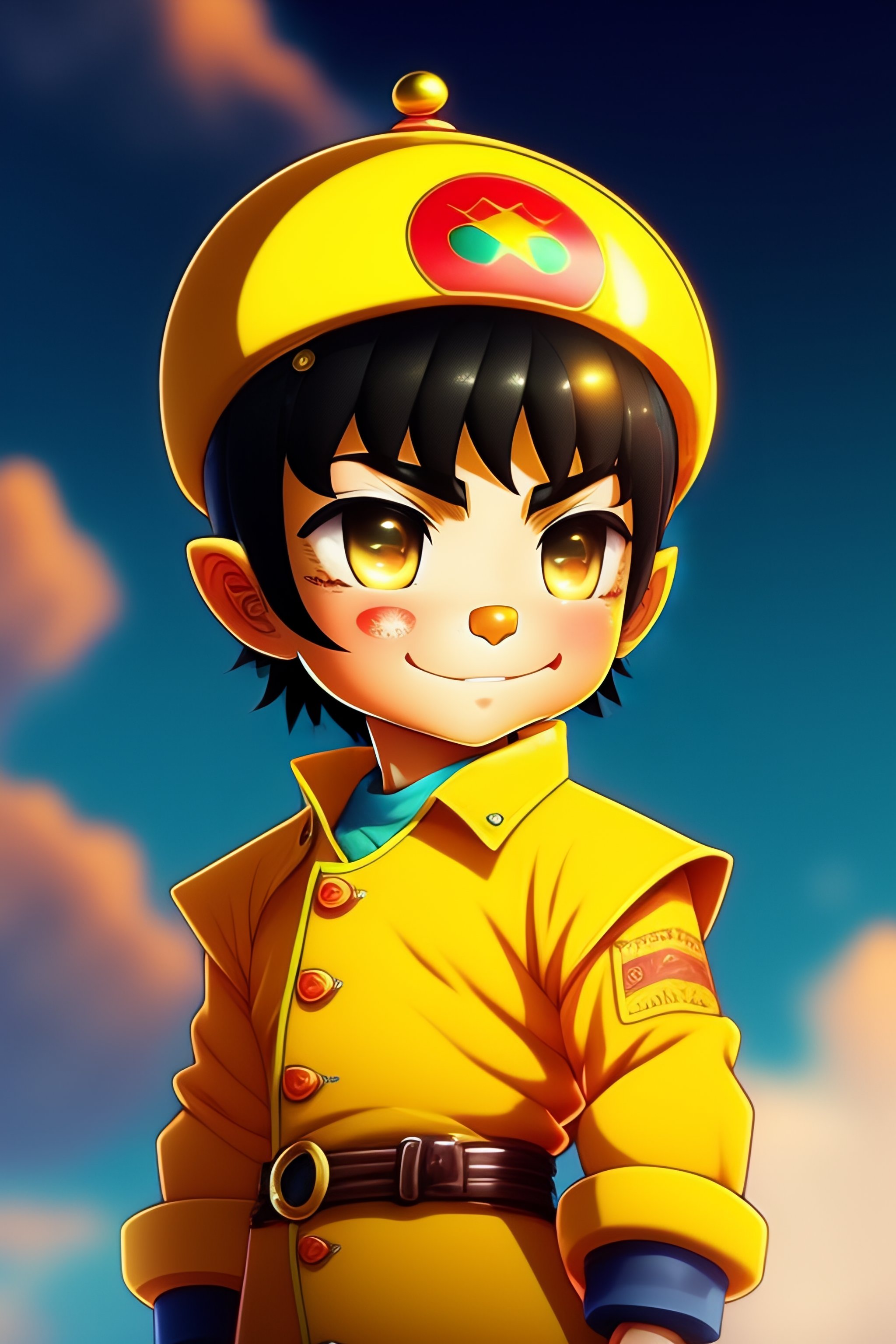 Lexica - Omi xiaolin showdown cute adorable yellow color supercute ...