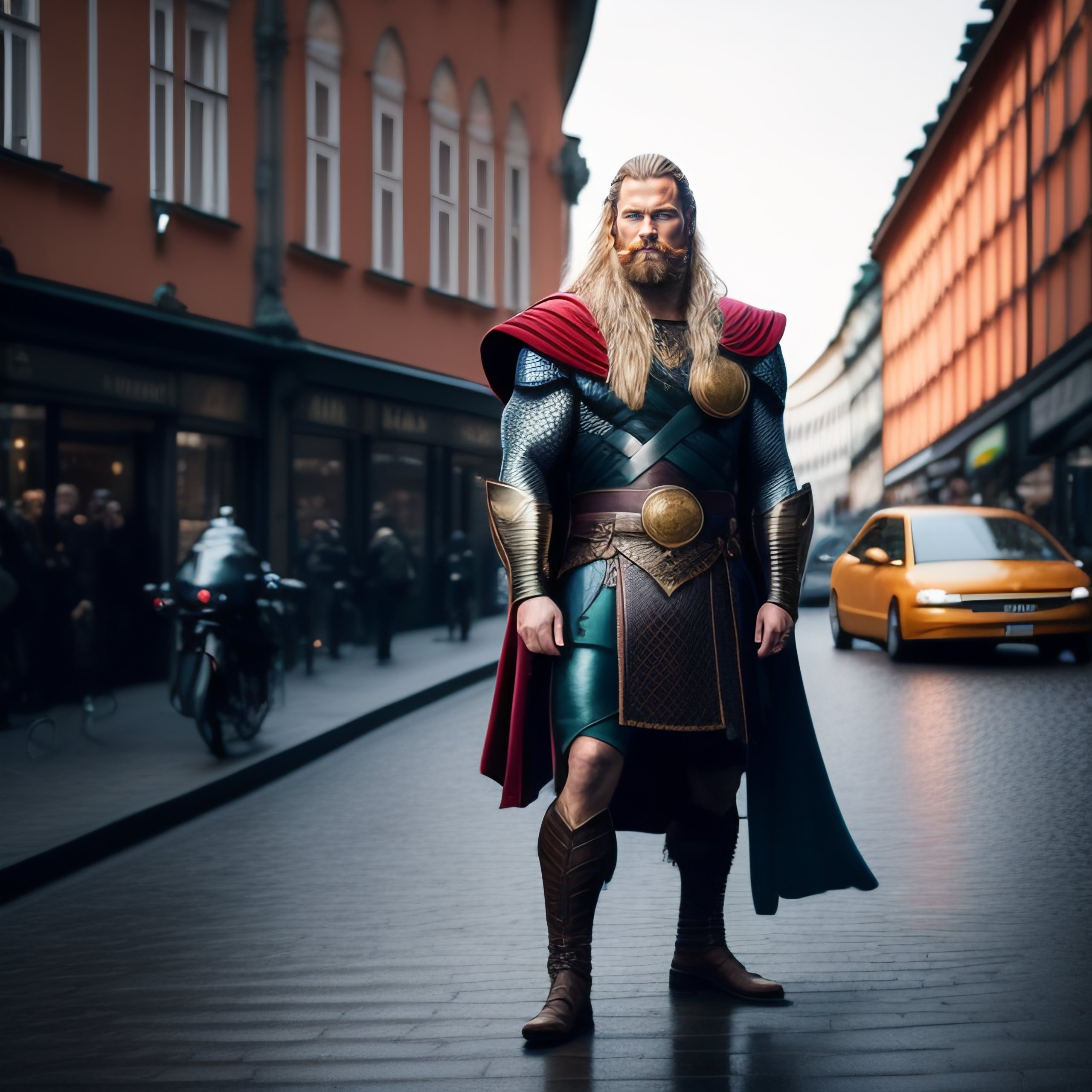 Lexica - Thor, the viking god, living in urban Stockholm like a regular ...