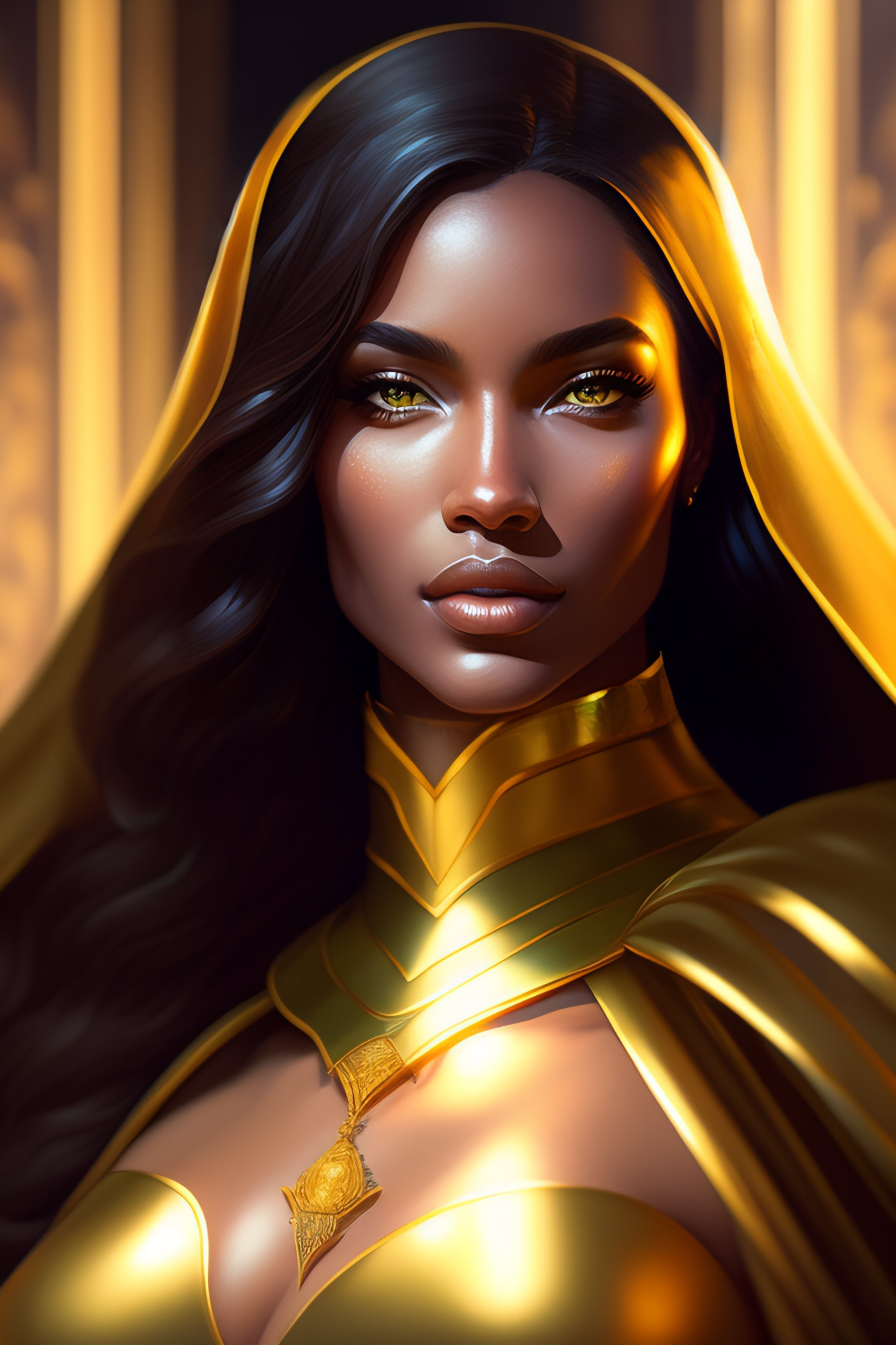 Lexica - Symmetry!! full body portrait of a shapely beautiful queen ...