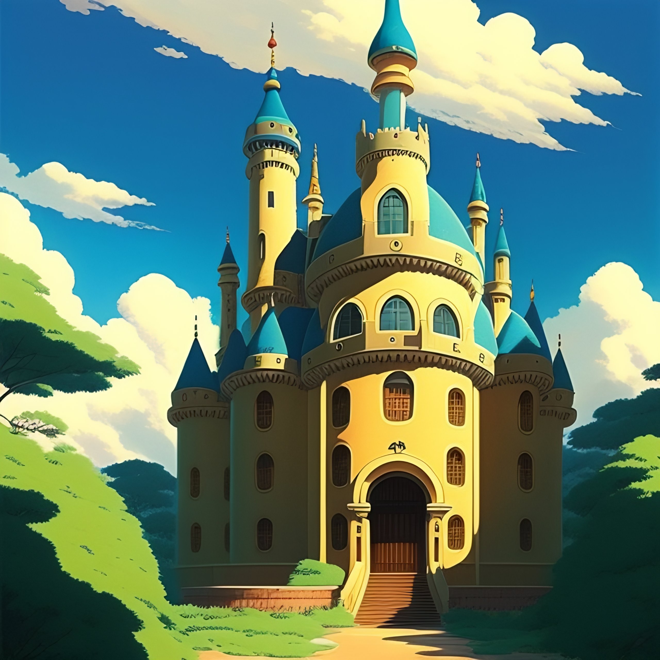 Lexica - Studio ghibli's, castle in the sky