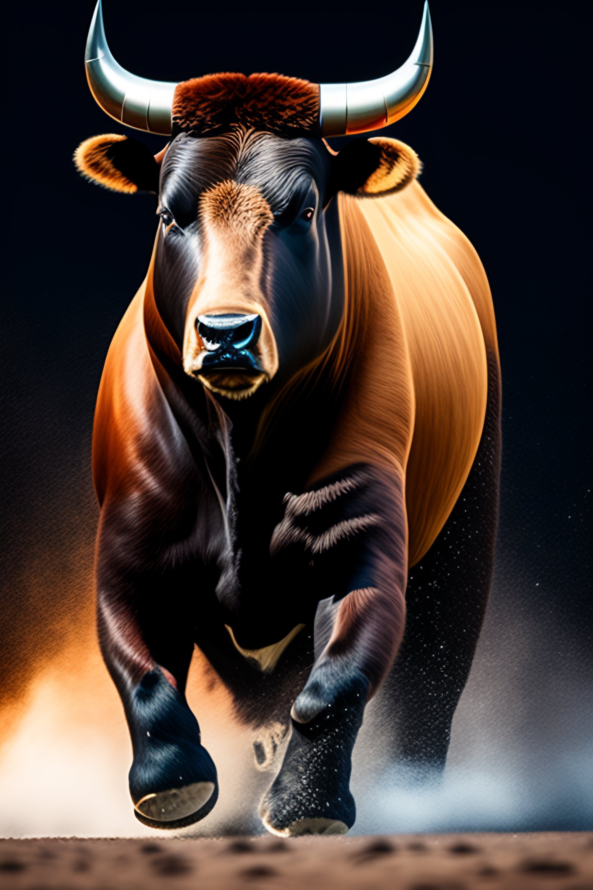 Fighting Bull Wallpaper