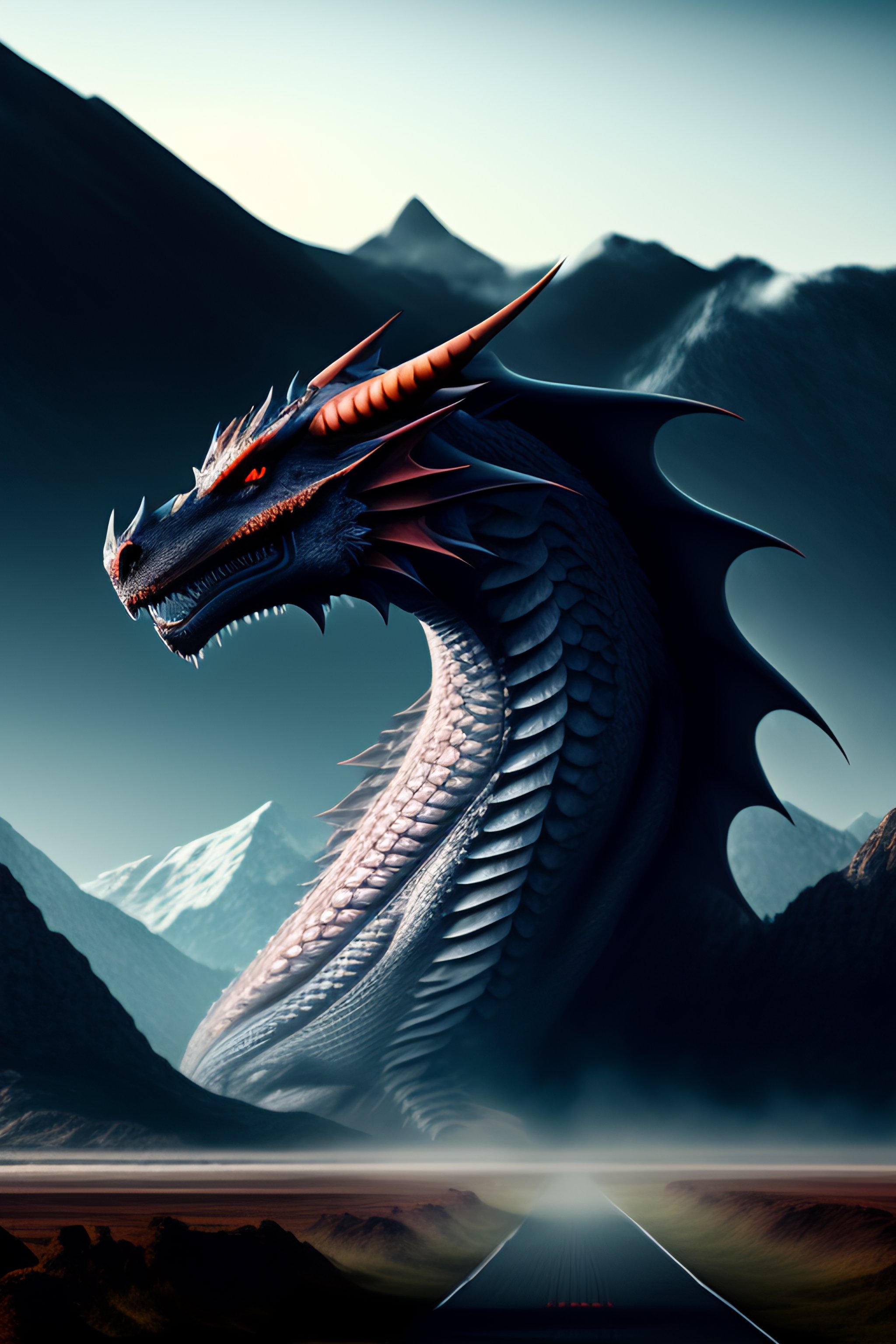 Scary Dragons Wallpaper