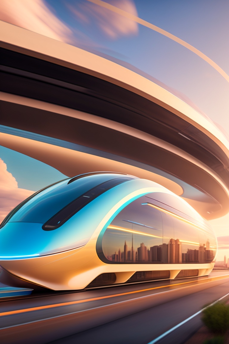 Lexica - The future of transportation portrayed through a bustling ...