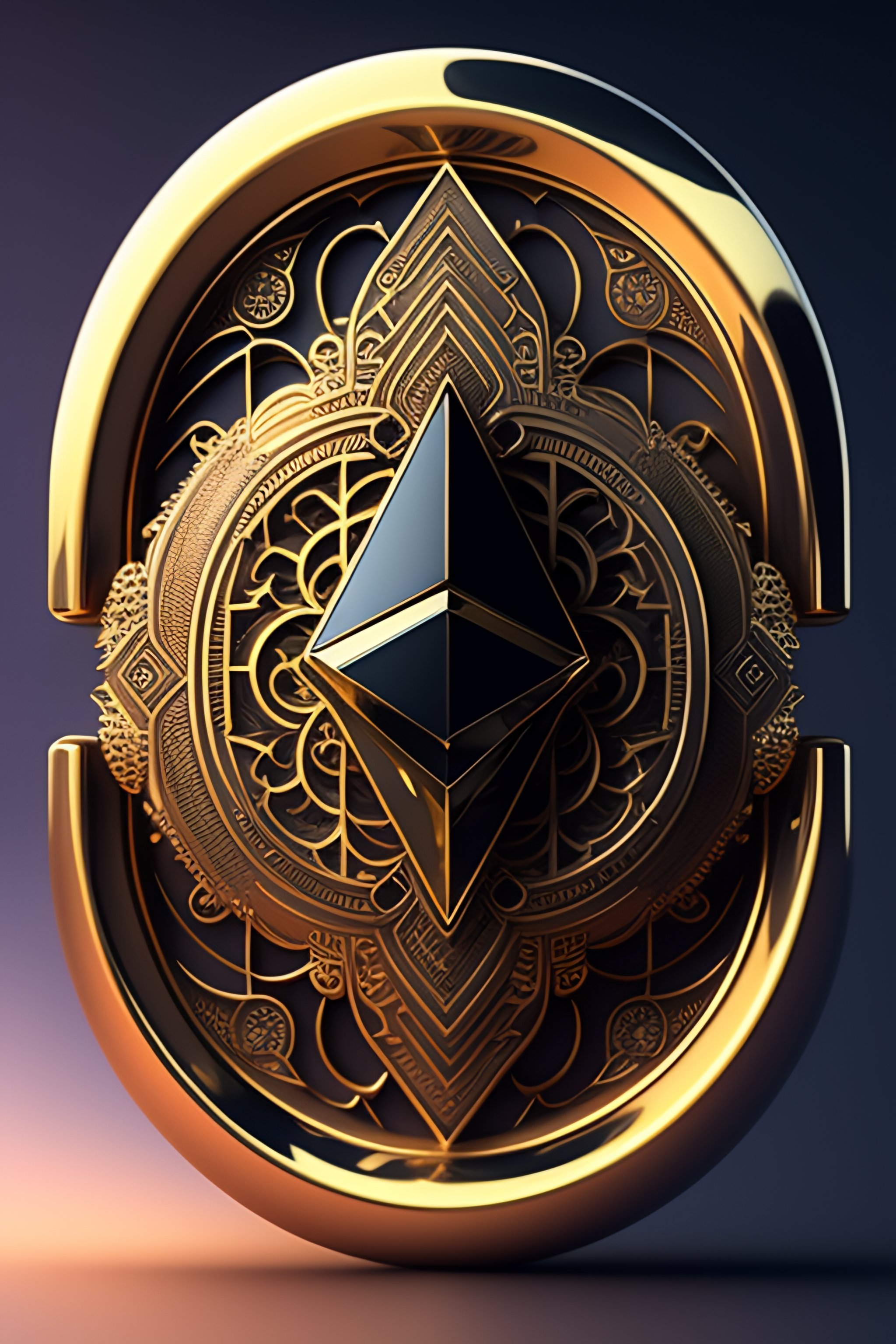 Lexica - Ultra detailed scifi design of Ethereum in a generative 3D ...