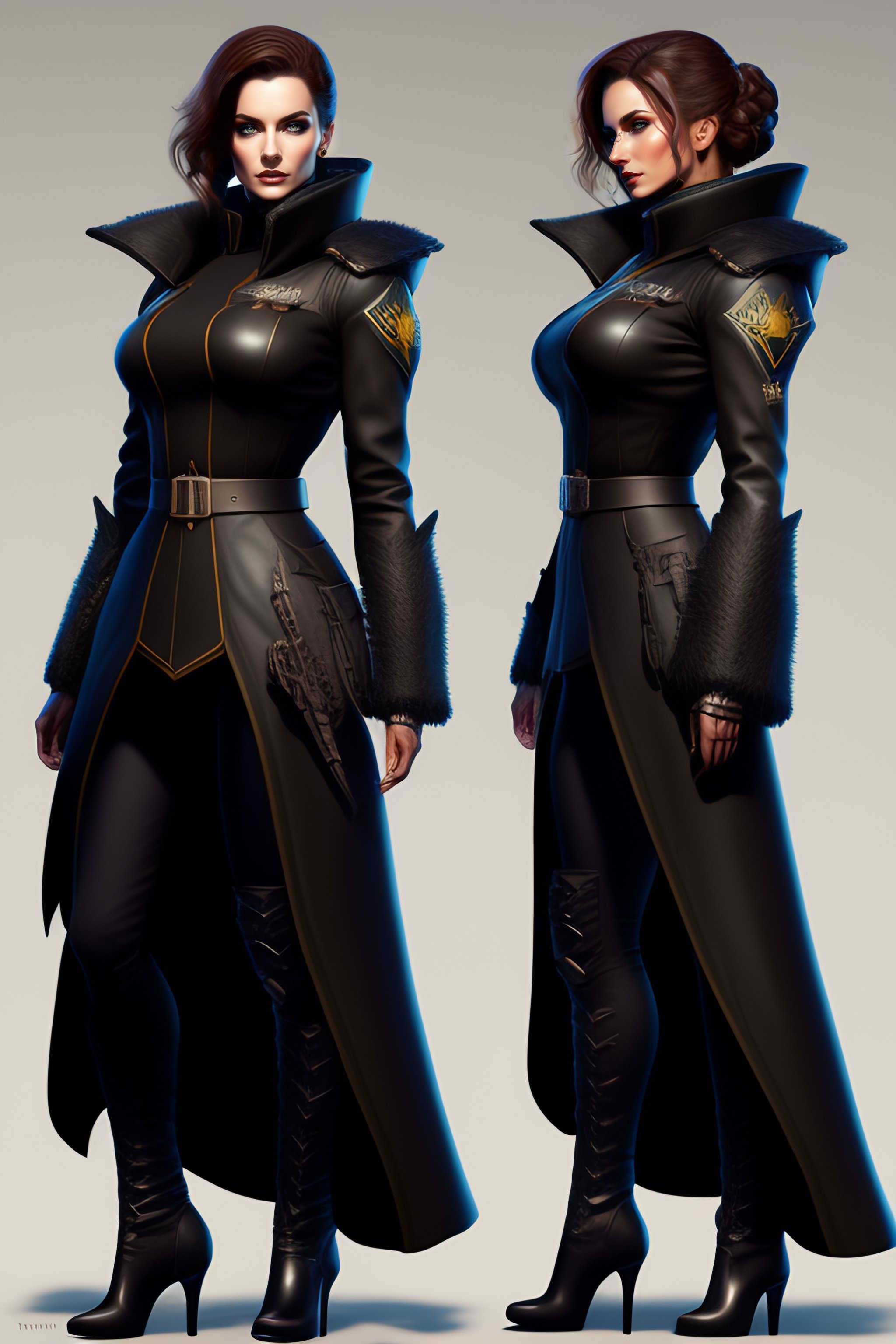 Lexica - Woman gothic necromancer summoner, Wolfenstein character ...