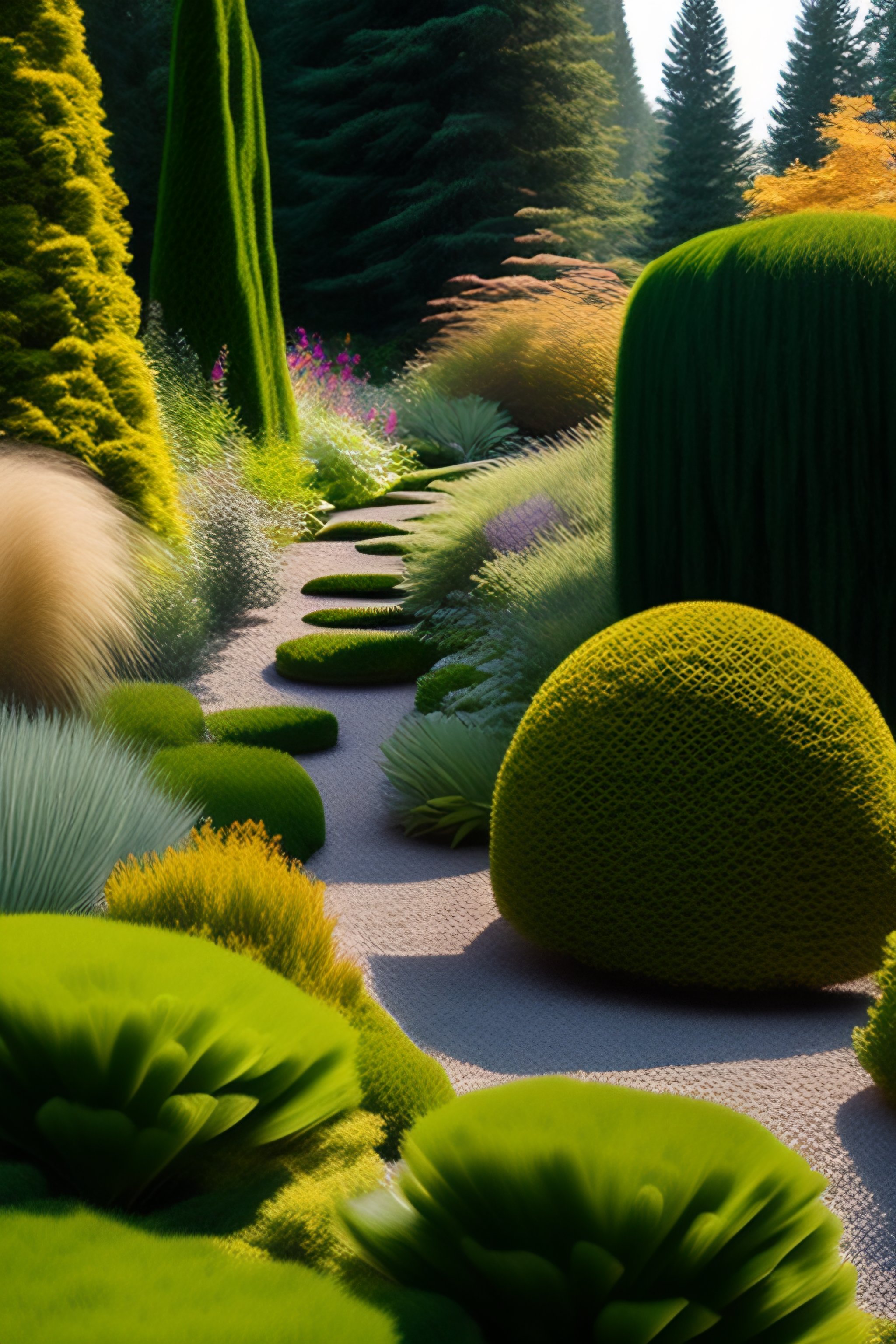 Lexica - Stunning, unexpected pacific northwest front yard landscape ...