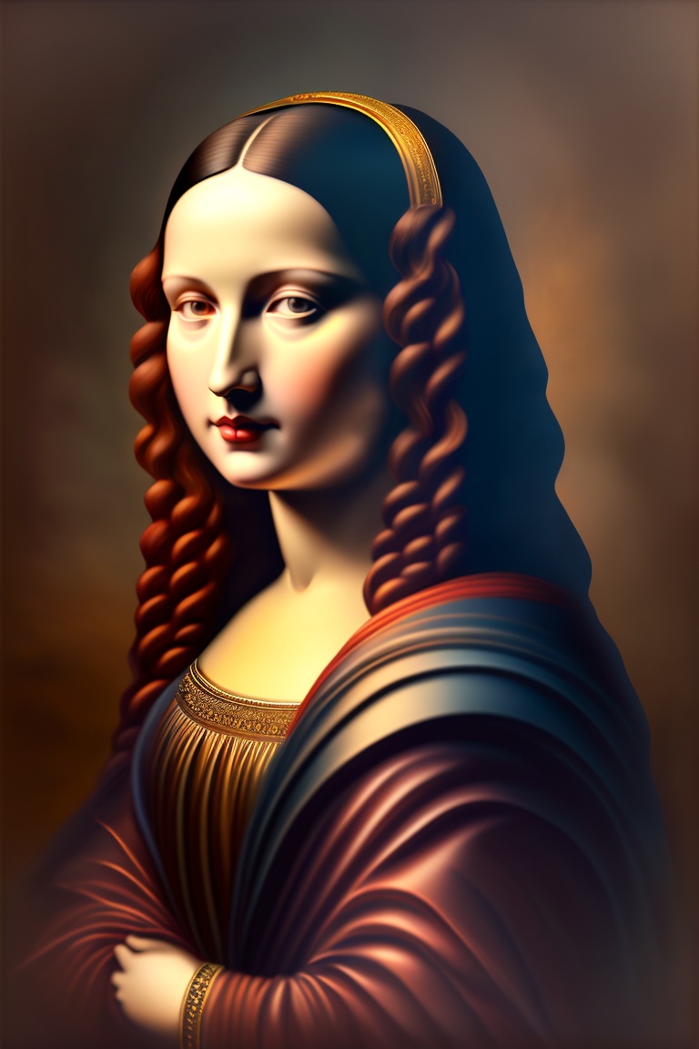 Lexica - The Mona Lisa in the style of Rembrandt Harmenszoon van Rijn ...