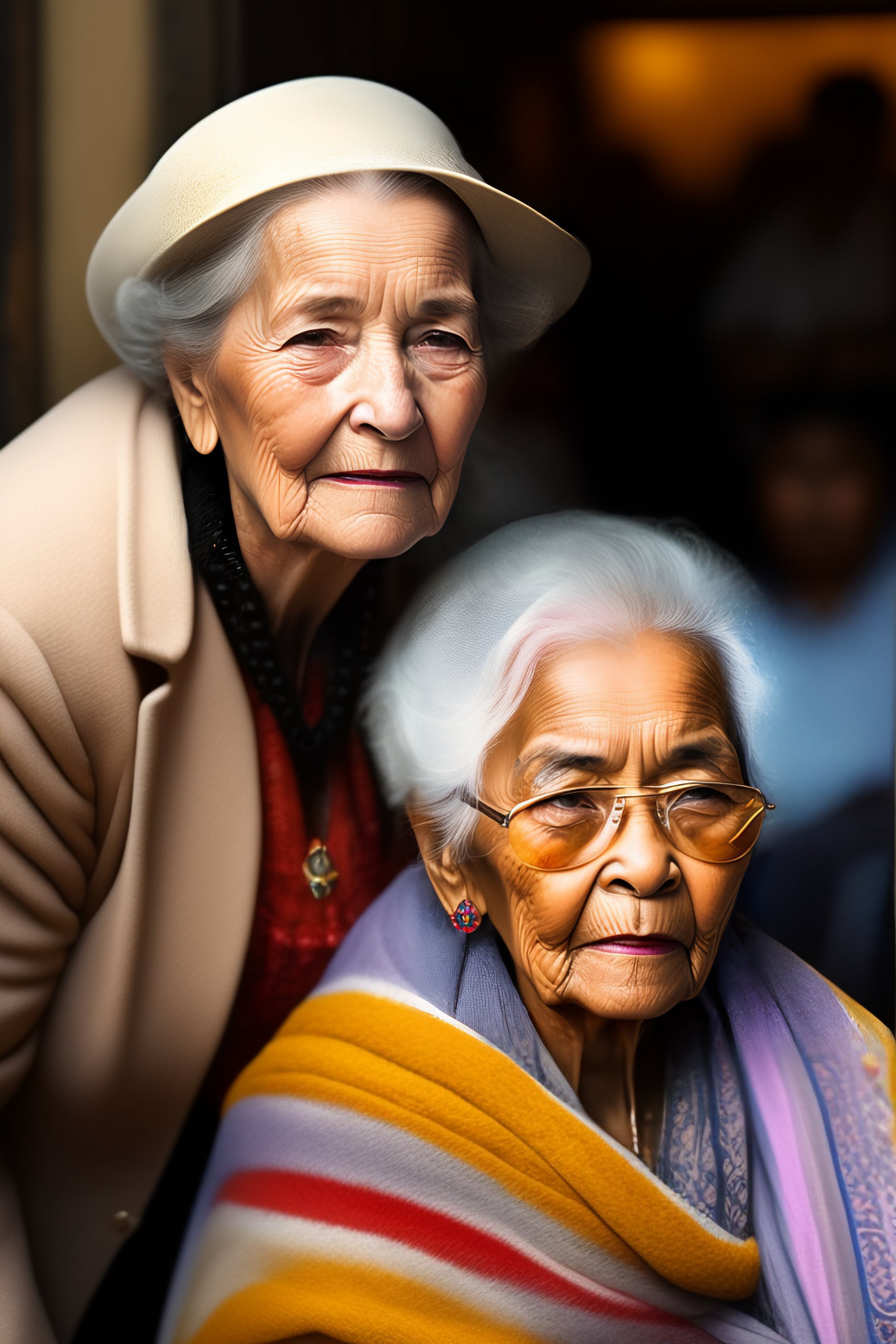Lexica - Old woman hero
