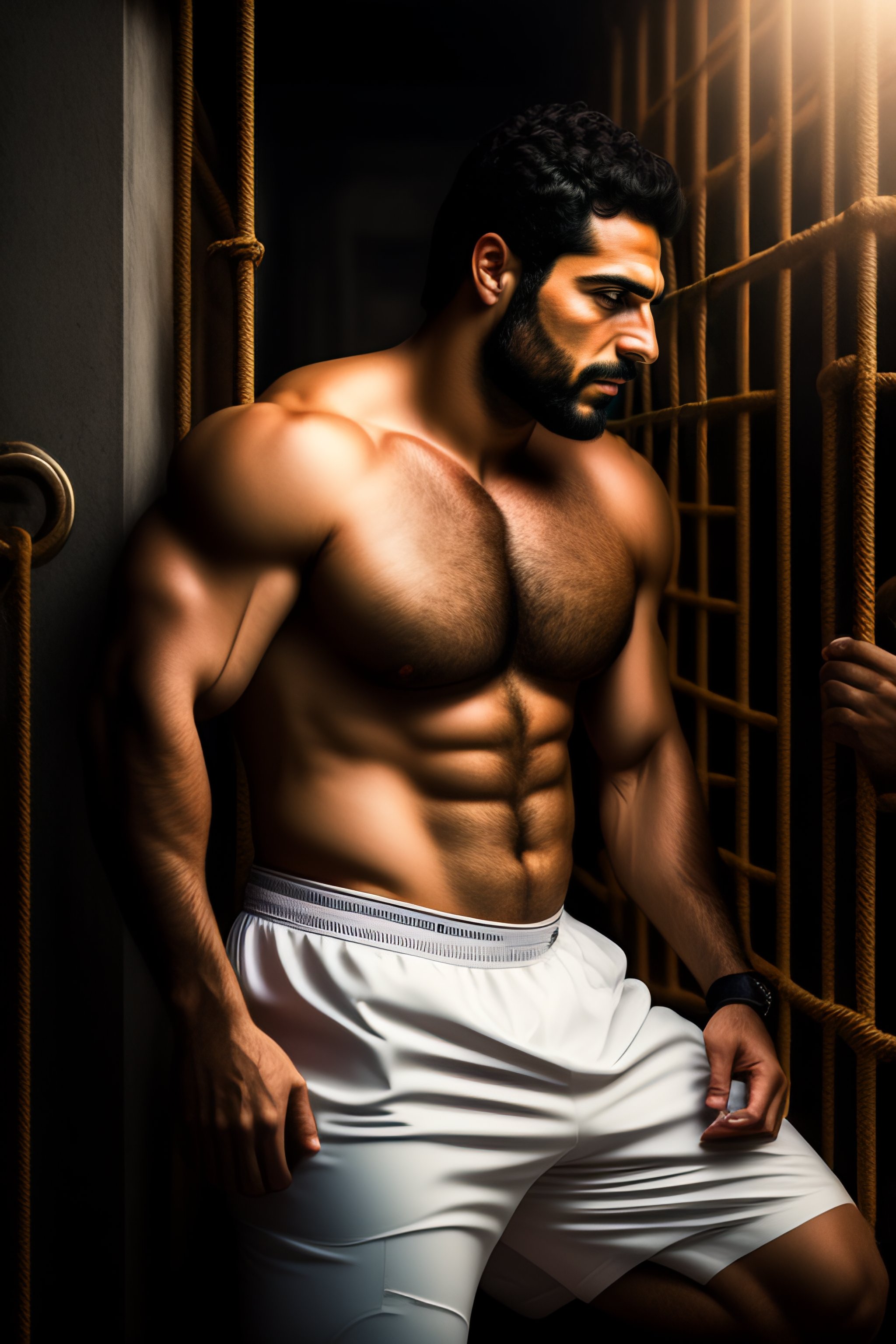 Lexica - Greek man in a prison