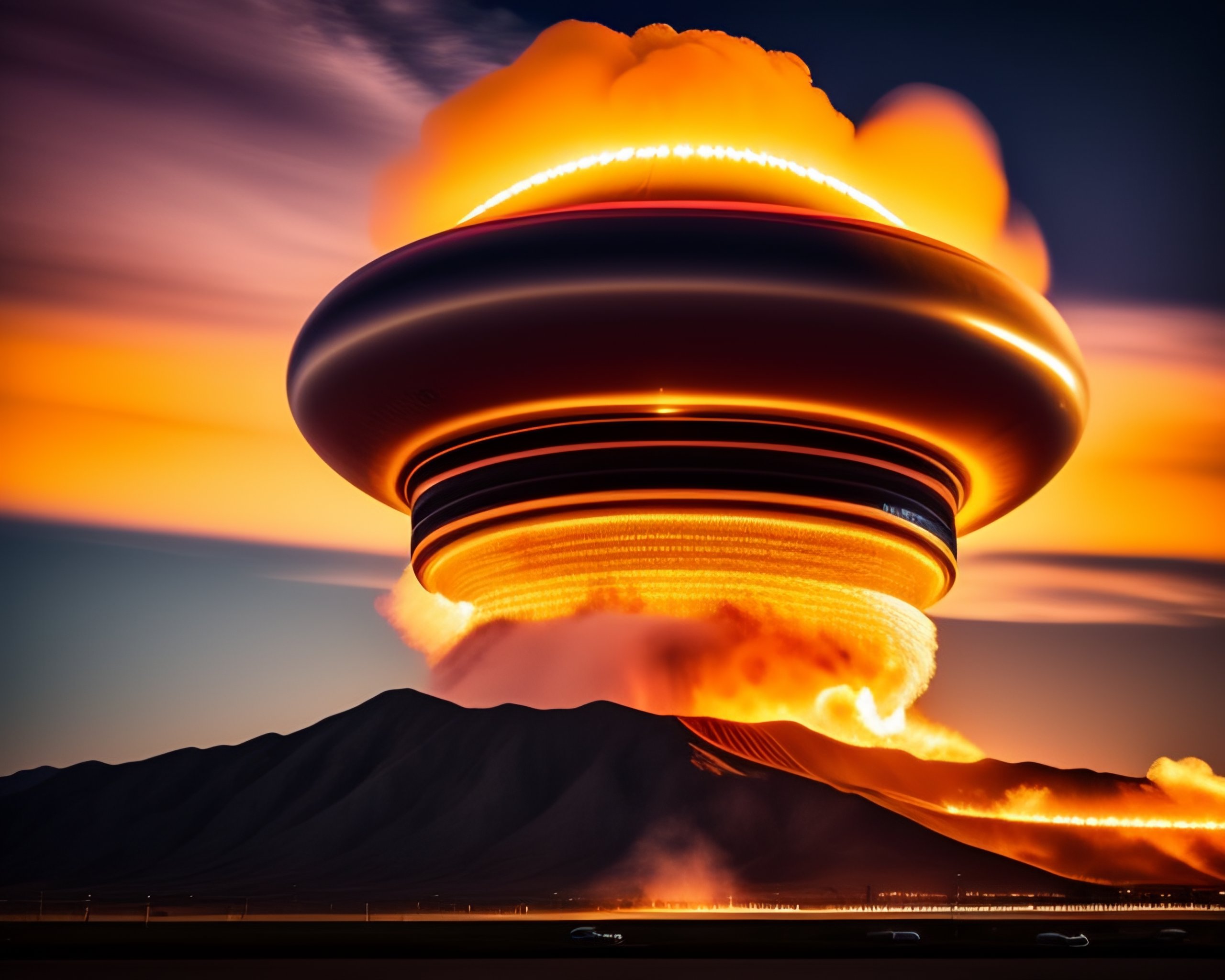 Lexica - Nuclear bomb going off in Burbank california