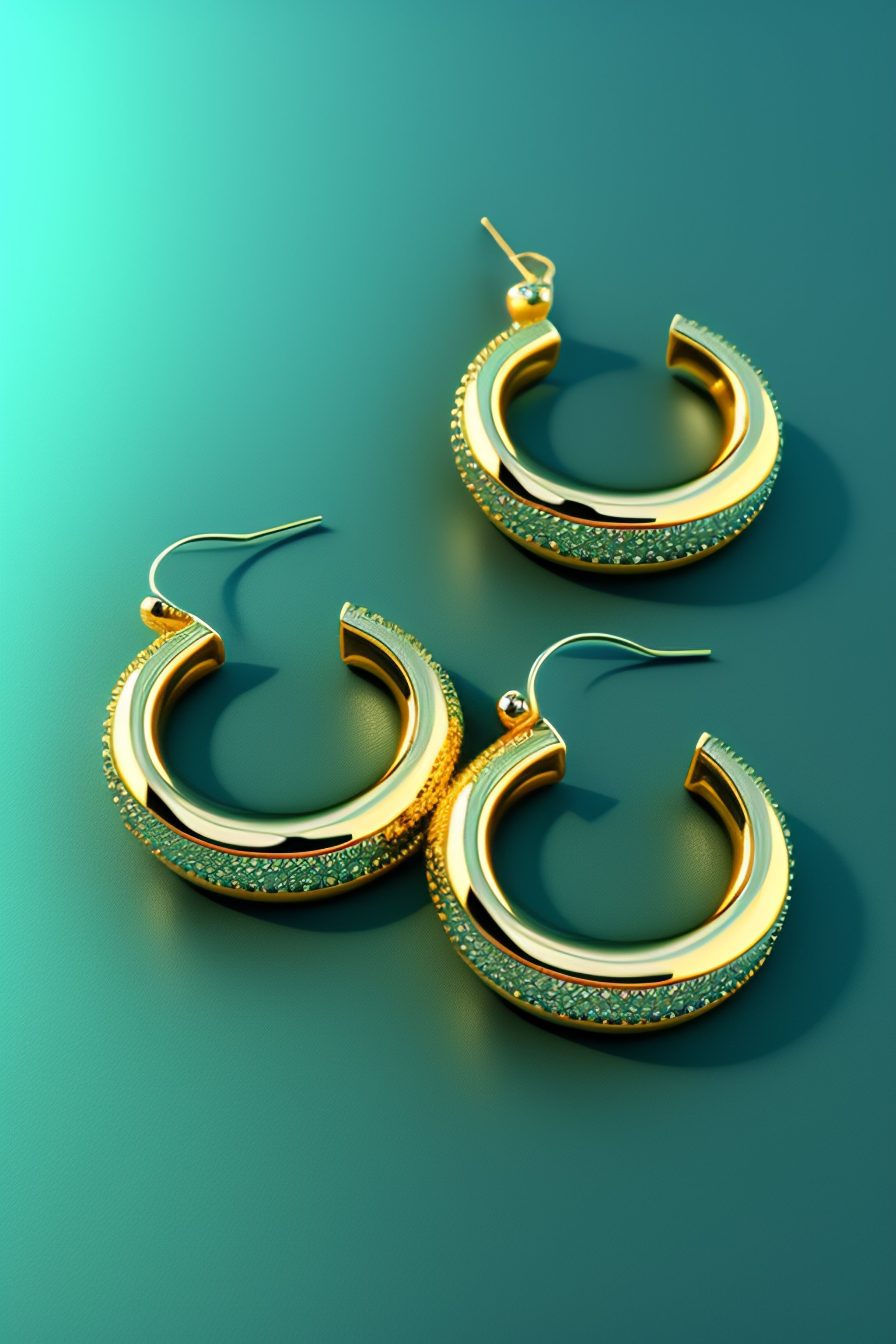 Lexica - Hyper detailed minimalistic rocky hoop earring design, jewelry ...
