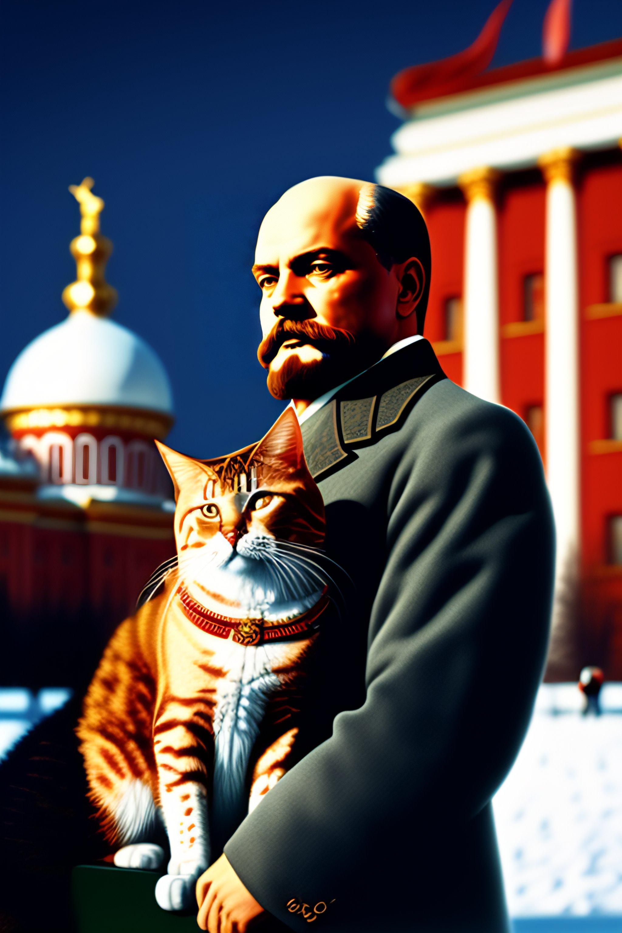 Lenin Cat