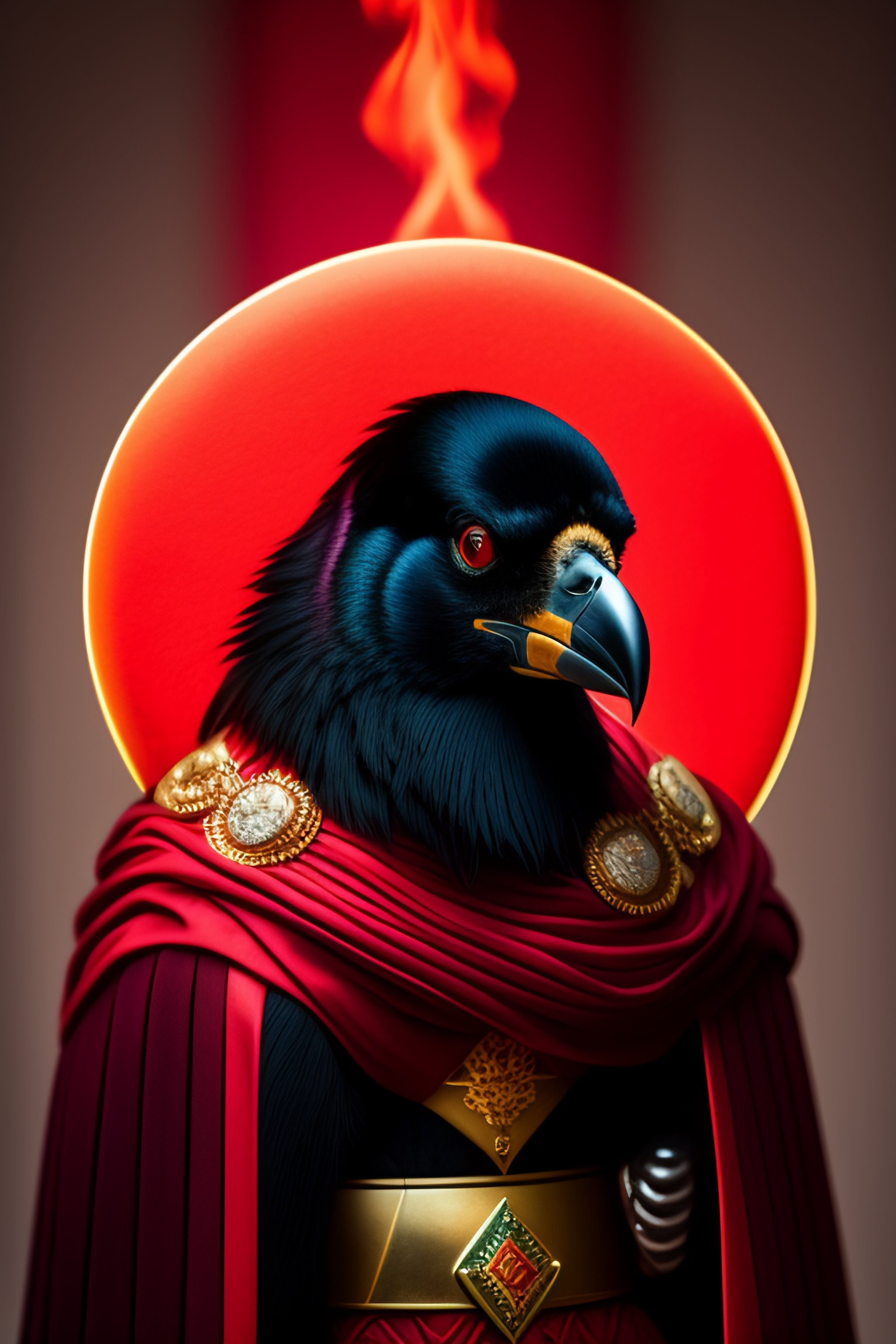 Lexica - King crow red villain