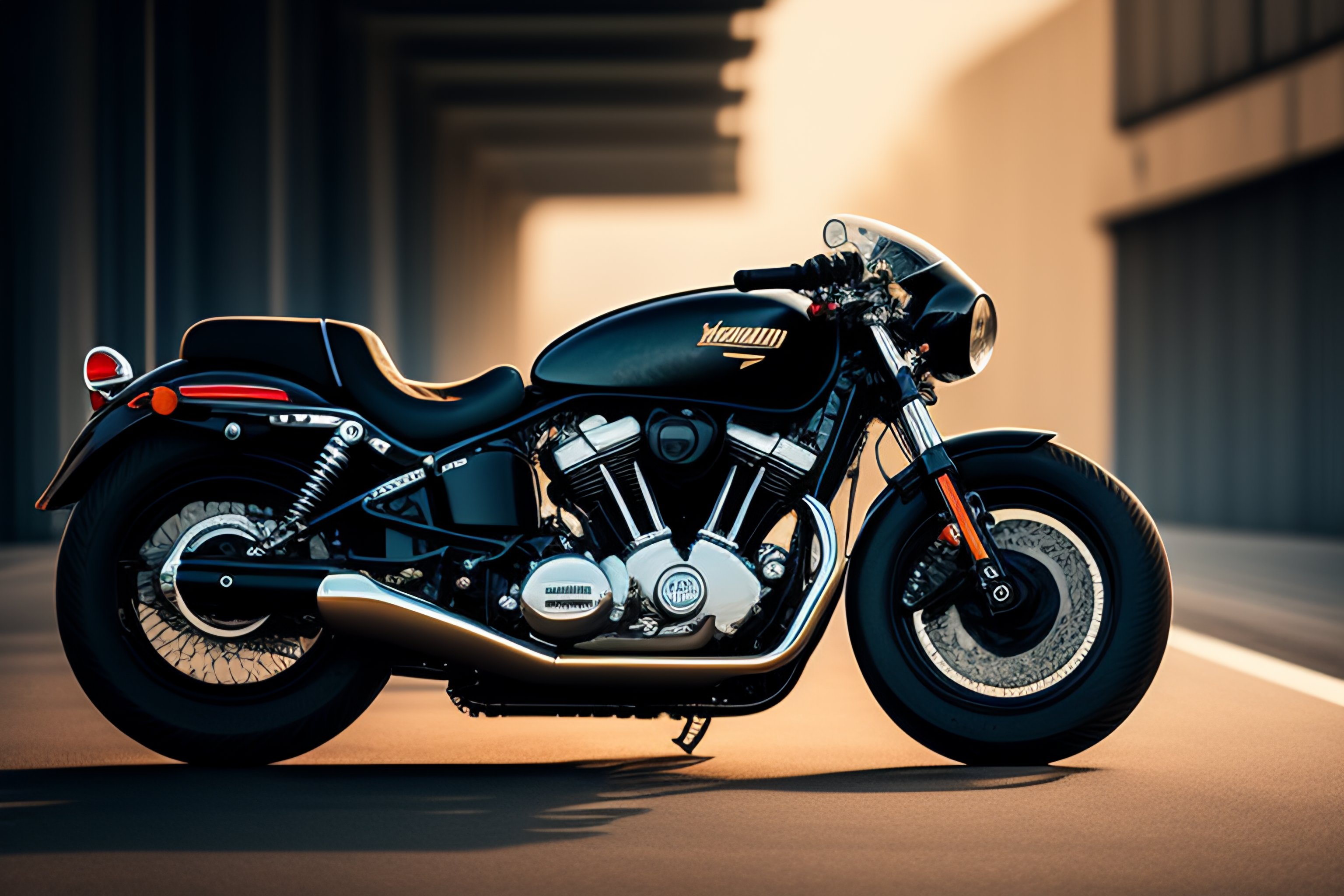 Lexica - Akira keneda motorcycle dark style