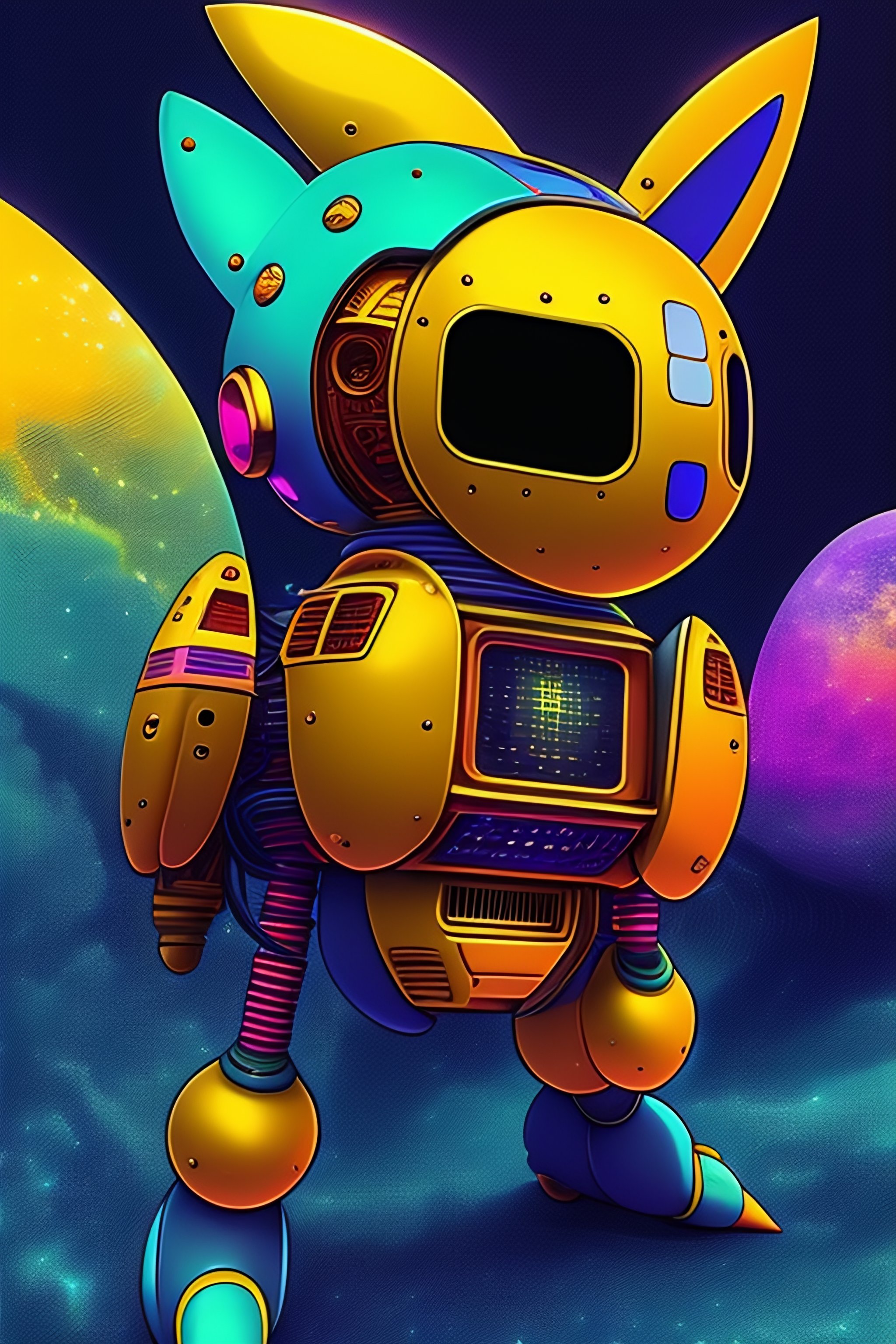 Lexica - Rocket, 90’s Anime style robot made from Modular synthesizers ...