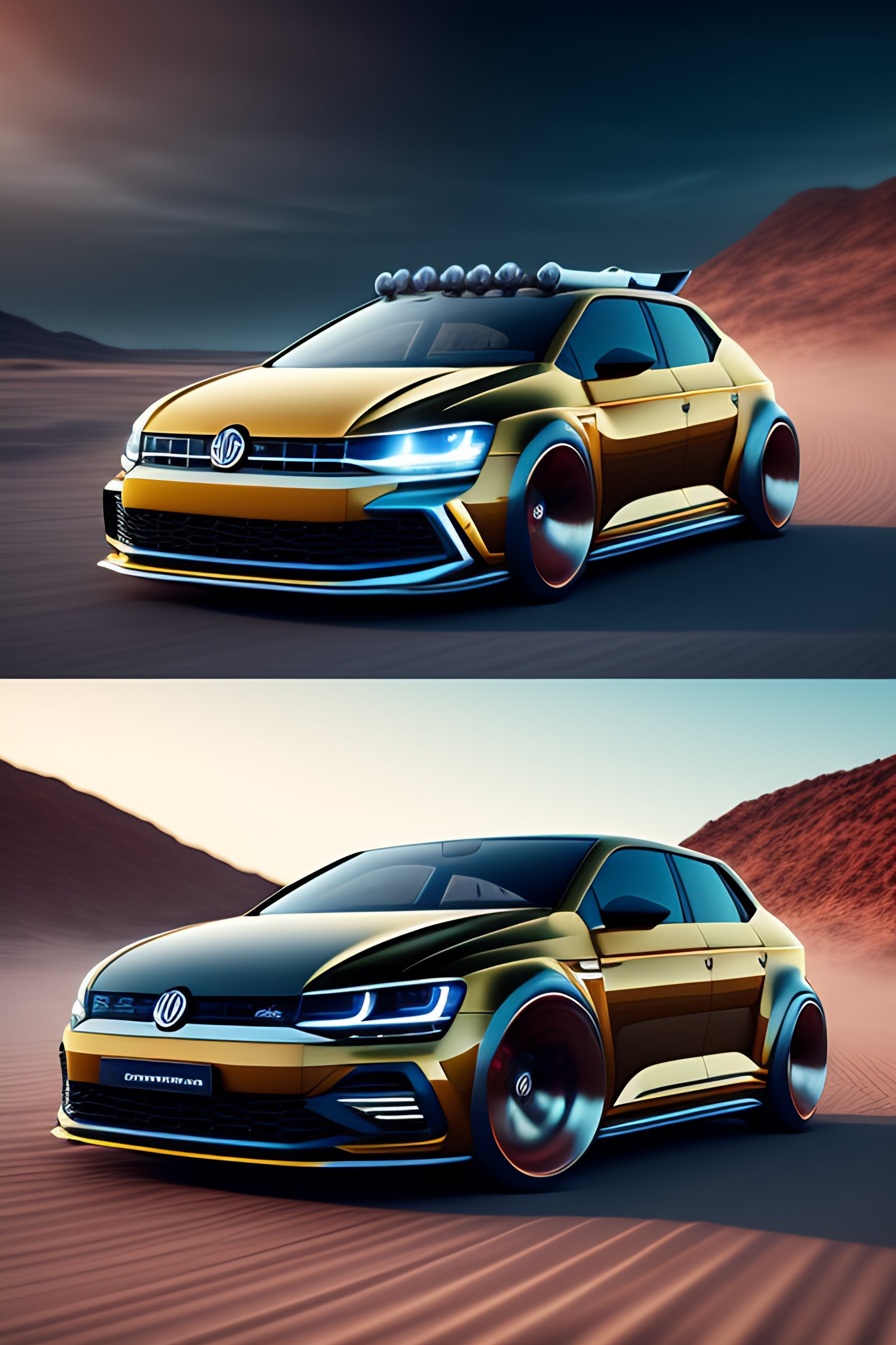 Lexica - Vw incredible design for vw polo sedan futuristic version ...