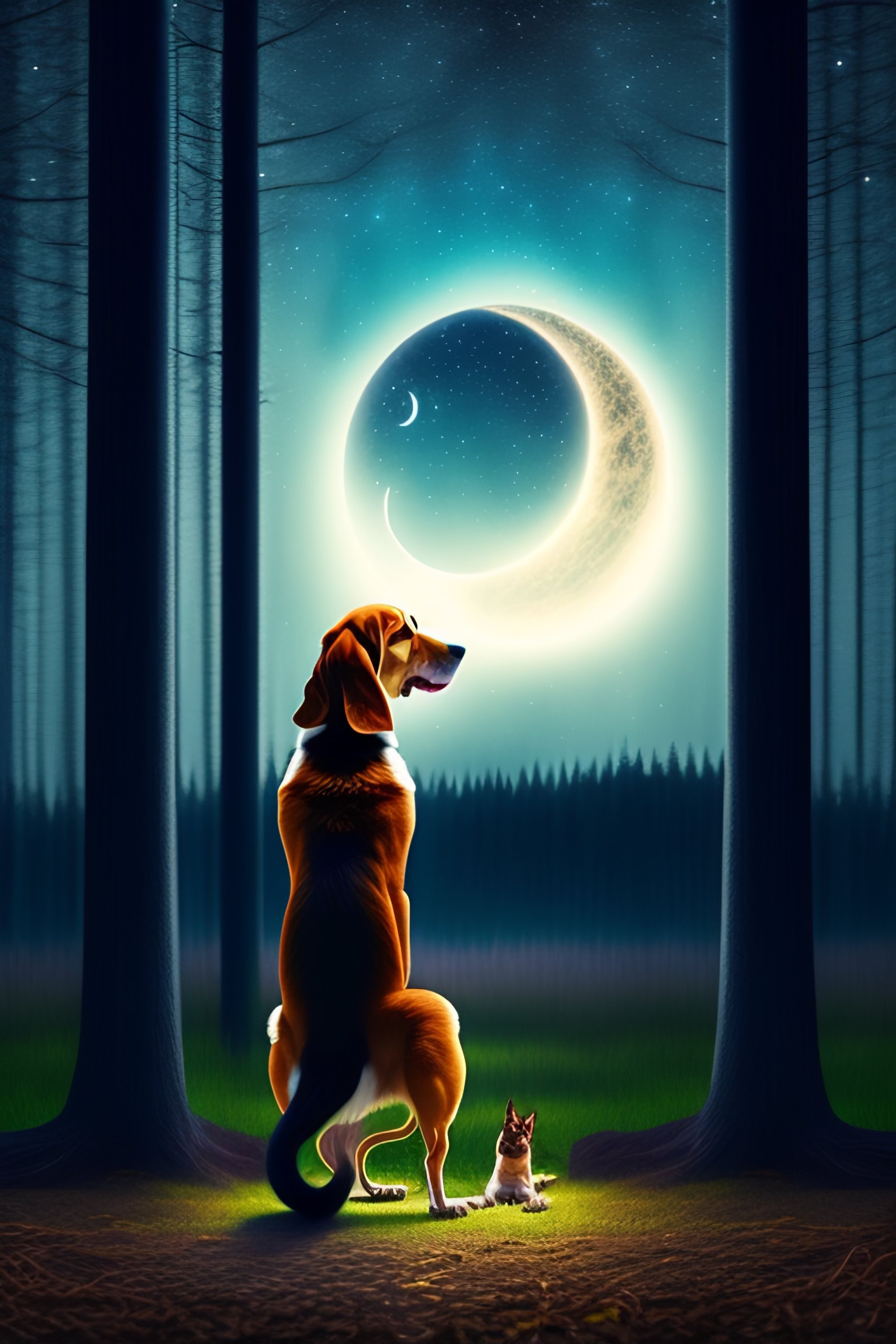 Dog Howling At Night