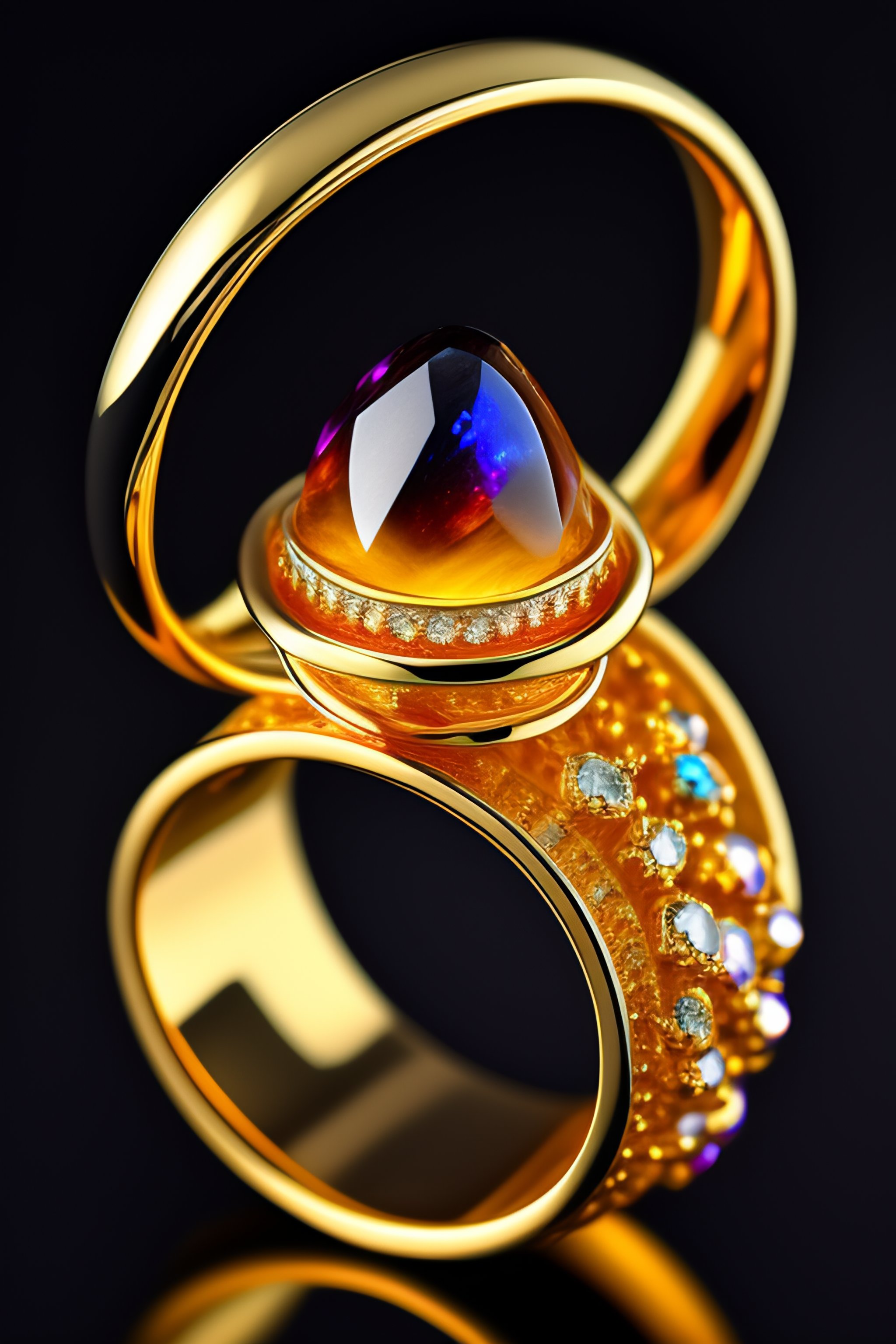 Lexica - Picture of modern abstract jewerly ring, jewelry looks like ...