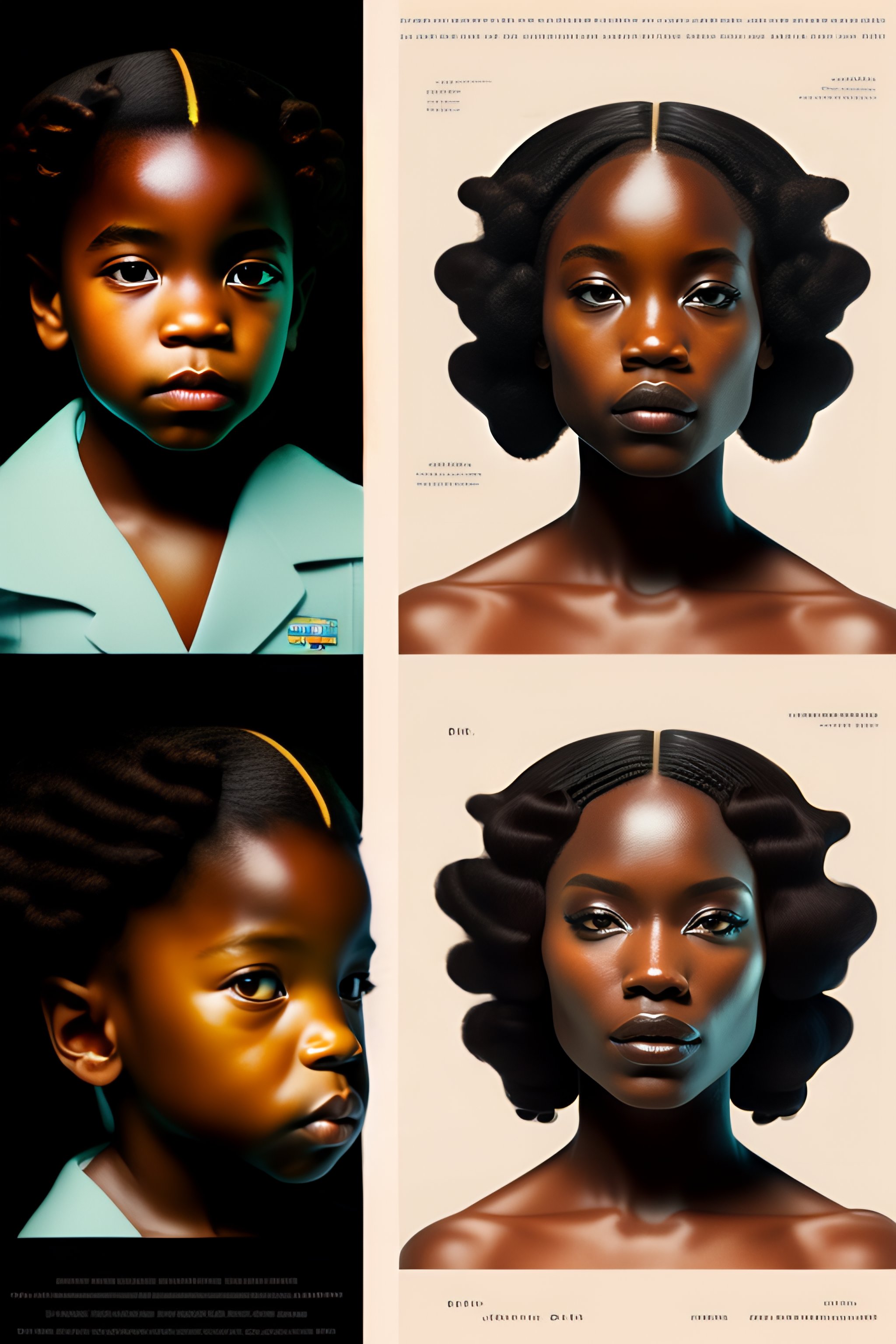 Lexica - Photo real monster model sheet