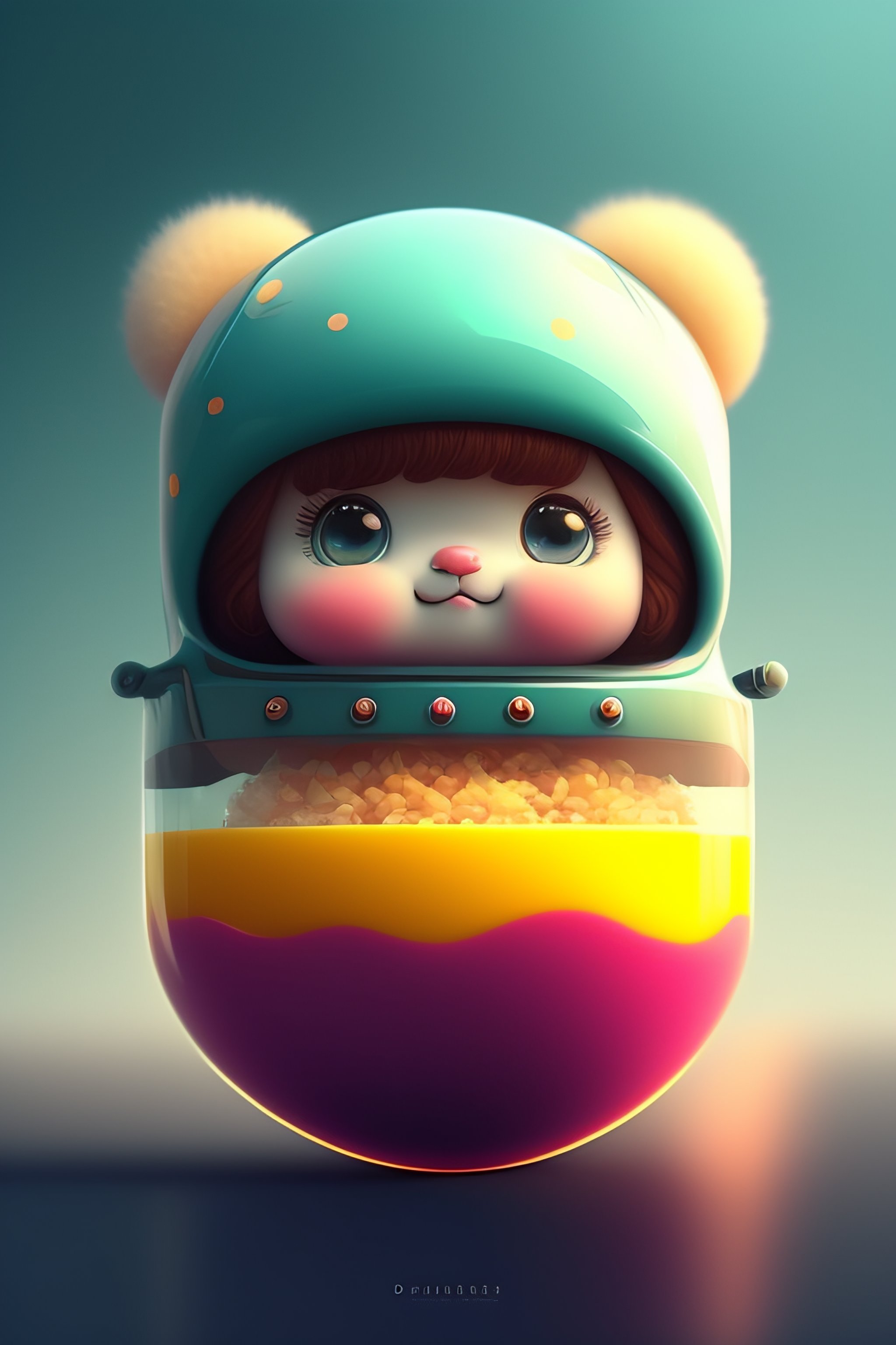 Lexica - Cute and adorable cartoon it baby, fantasy, dreamlike ...
