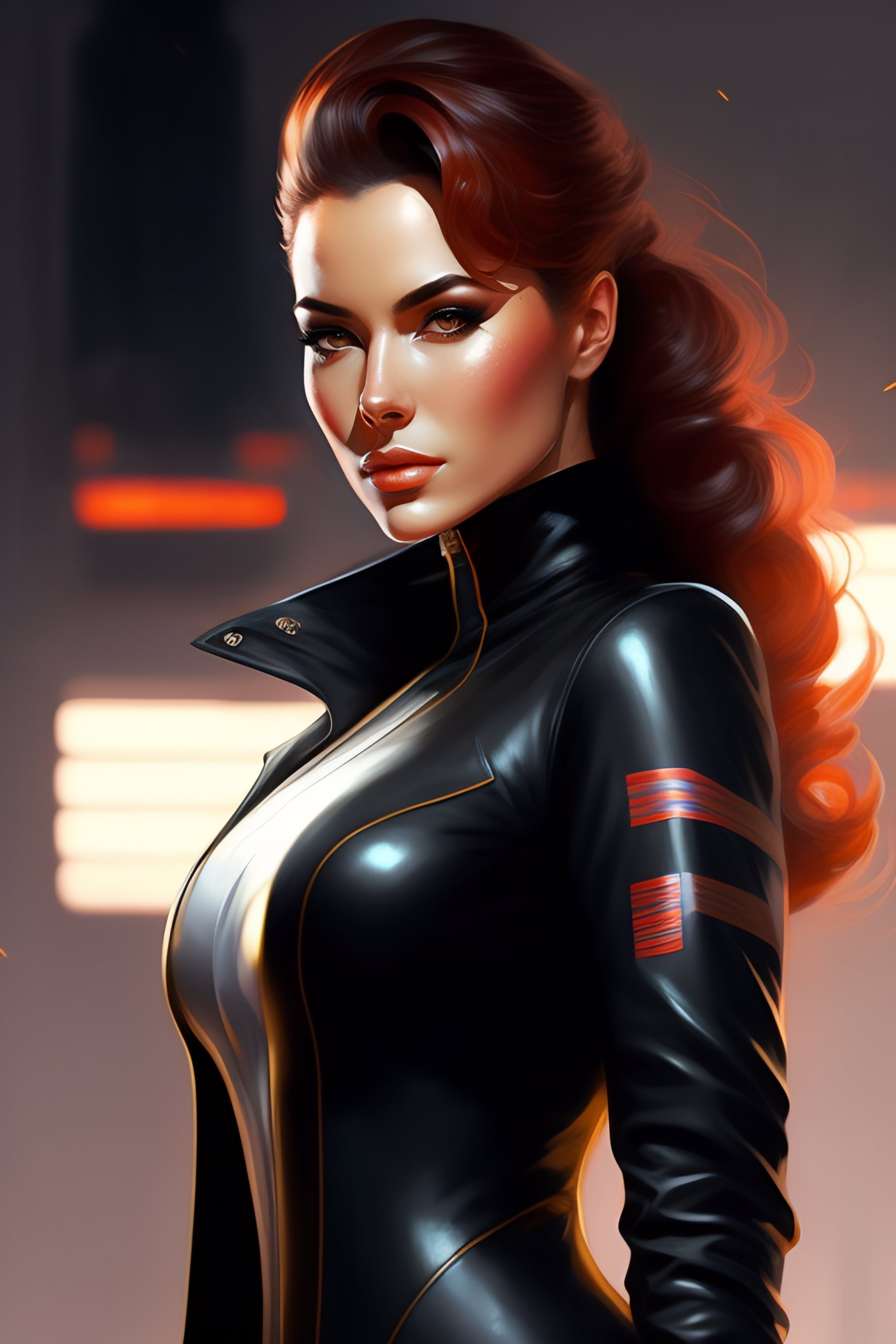 Lexica - Secret Agent woman, hd shot, digital portrait, beautiful ...