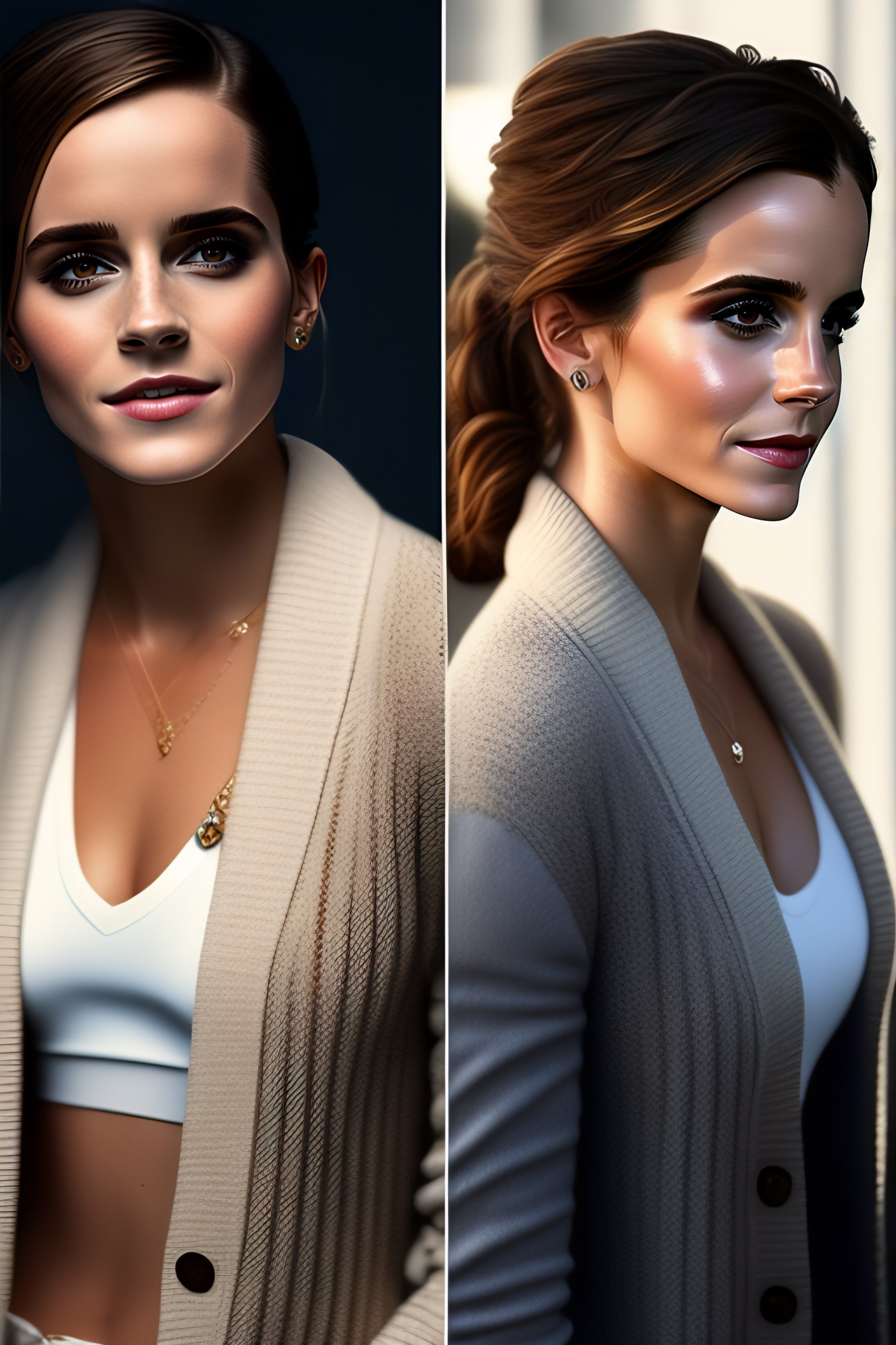 Lexica Emma Watson In A Cardigan