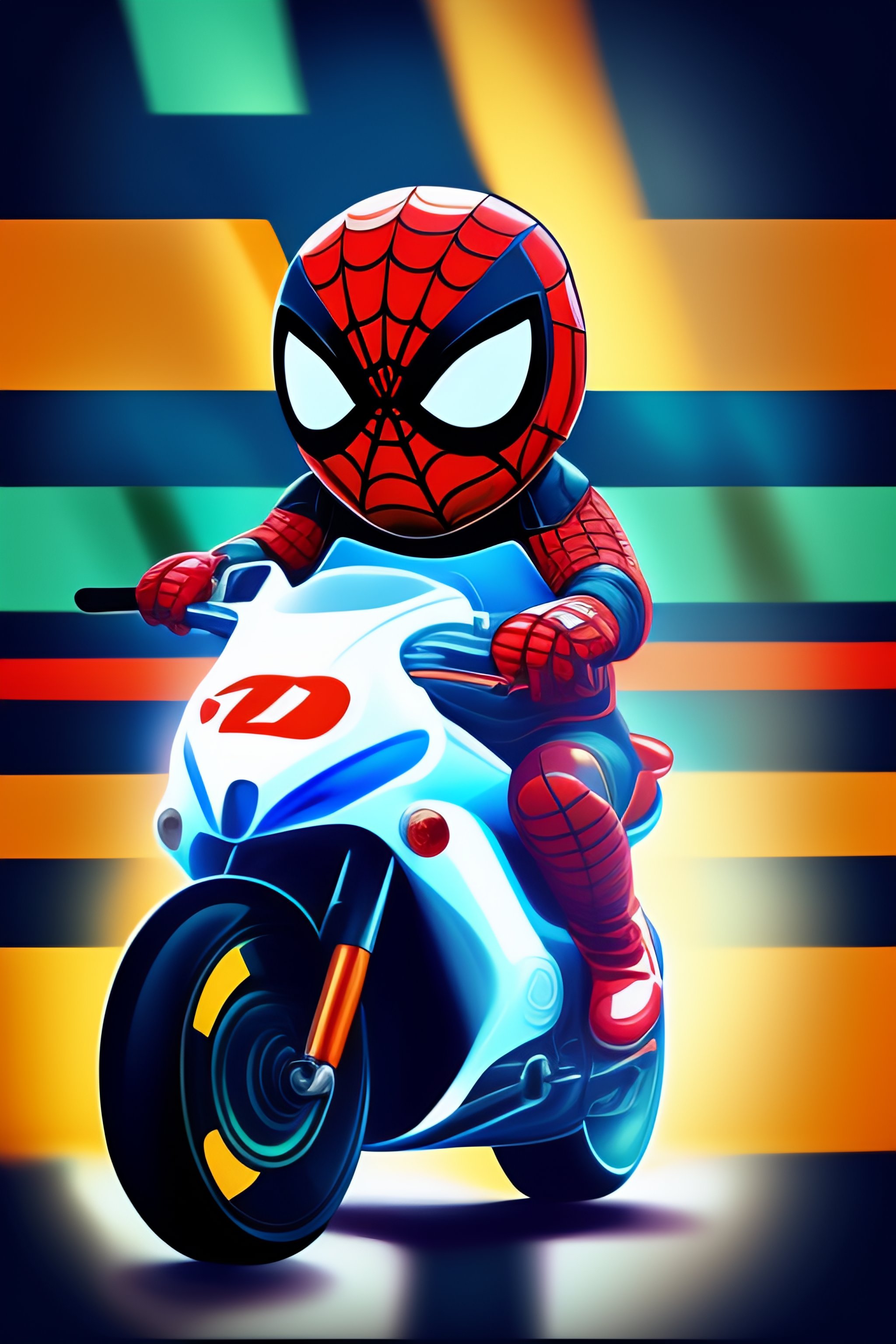 Lexica - Masterpiece, masterpiece, little spiderman, normal little ...