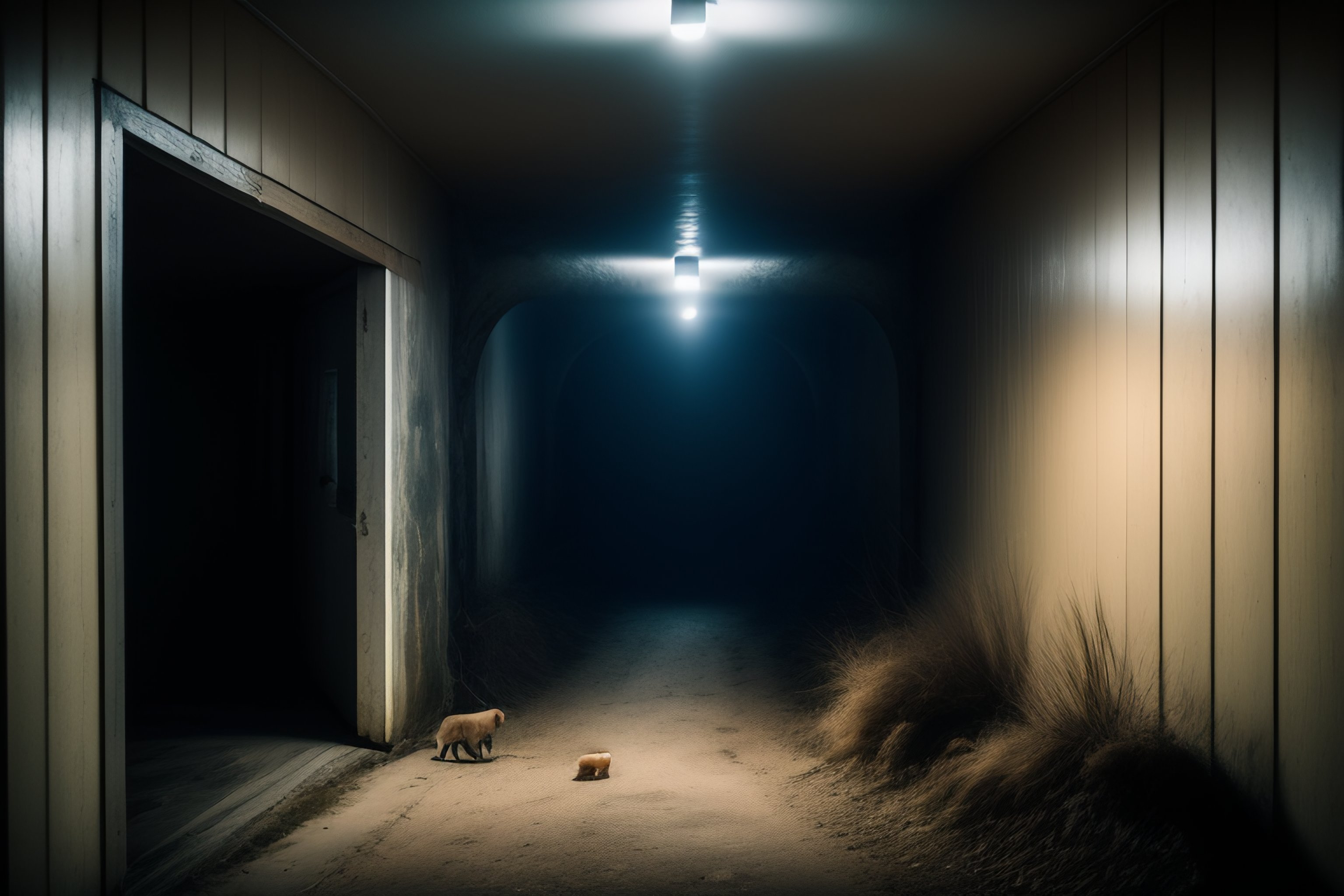 Lexica - Creepy dark liminal Photograph