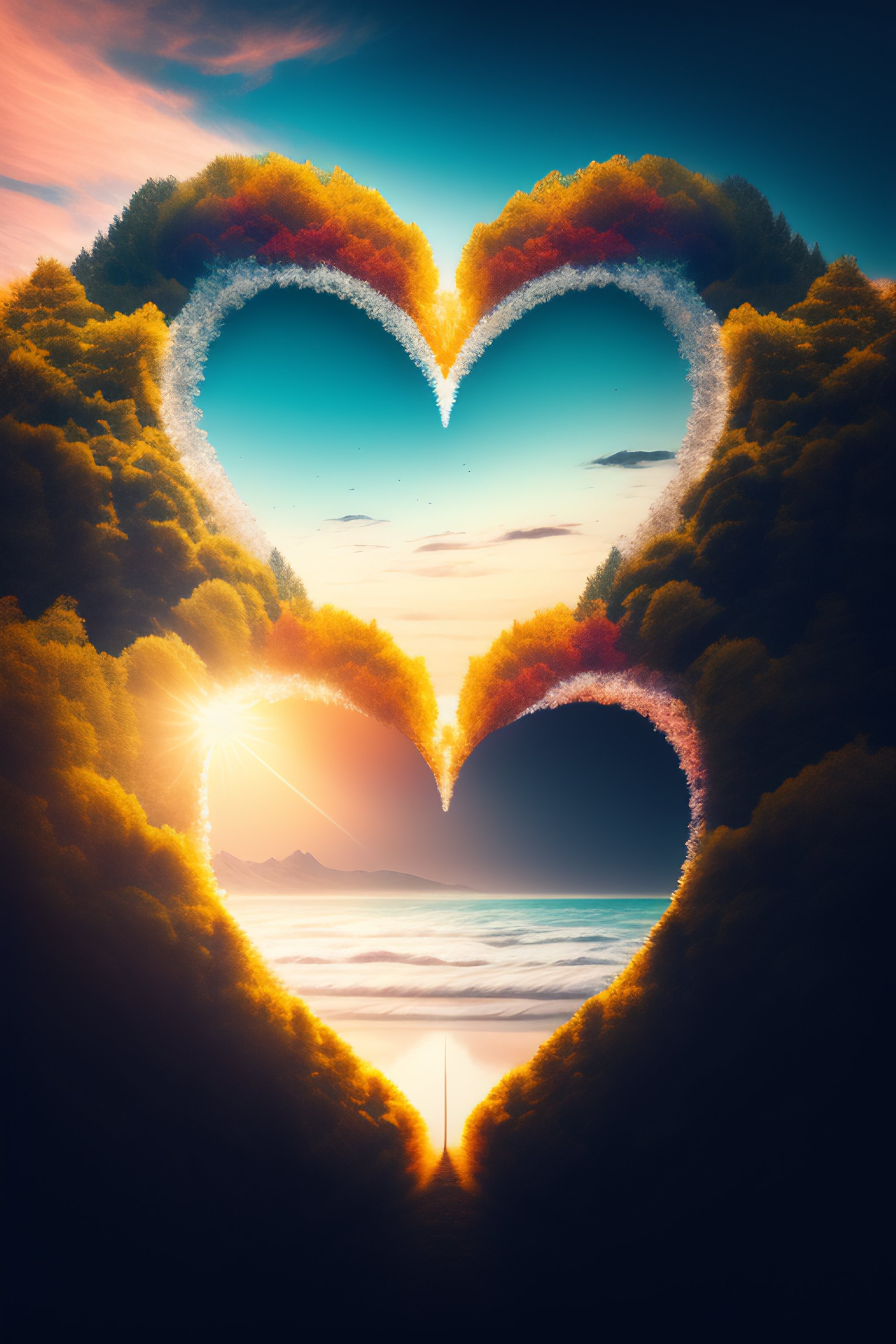 Lexica - Double exposure of love, love is the most relevant theme, love ...