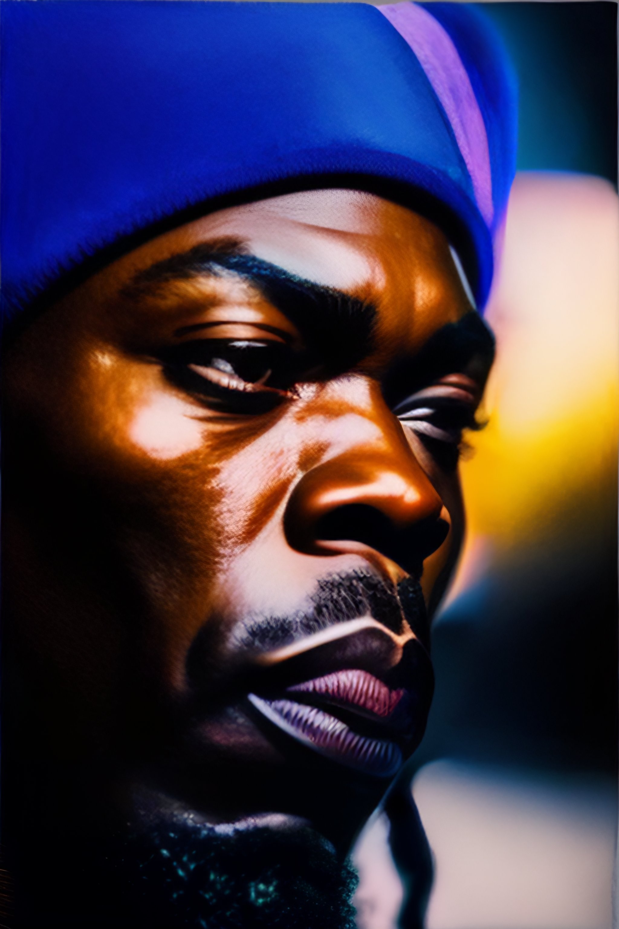 Lexica - An ultra-realistic close-up portrait photograph of Fela Kuti ...