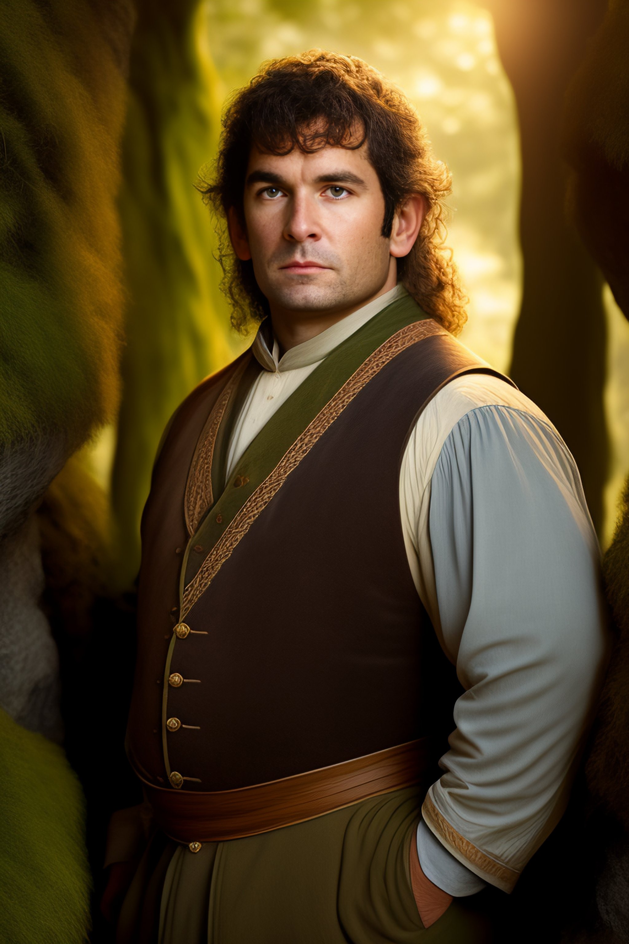 Lexica - Portrait of a hobbit