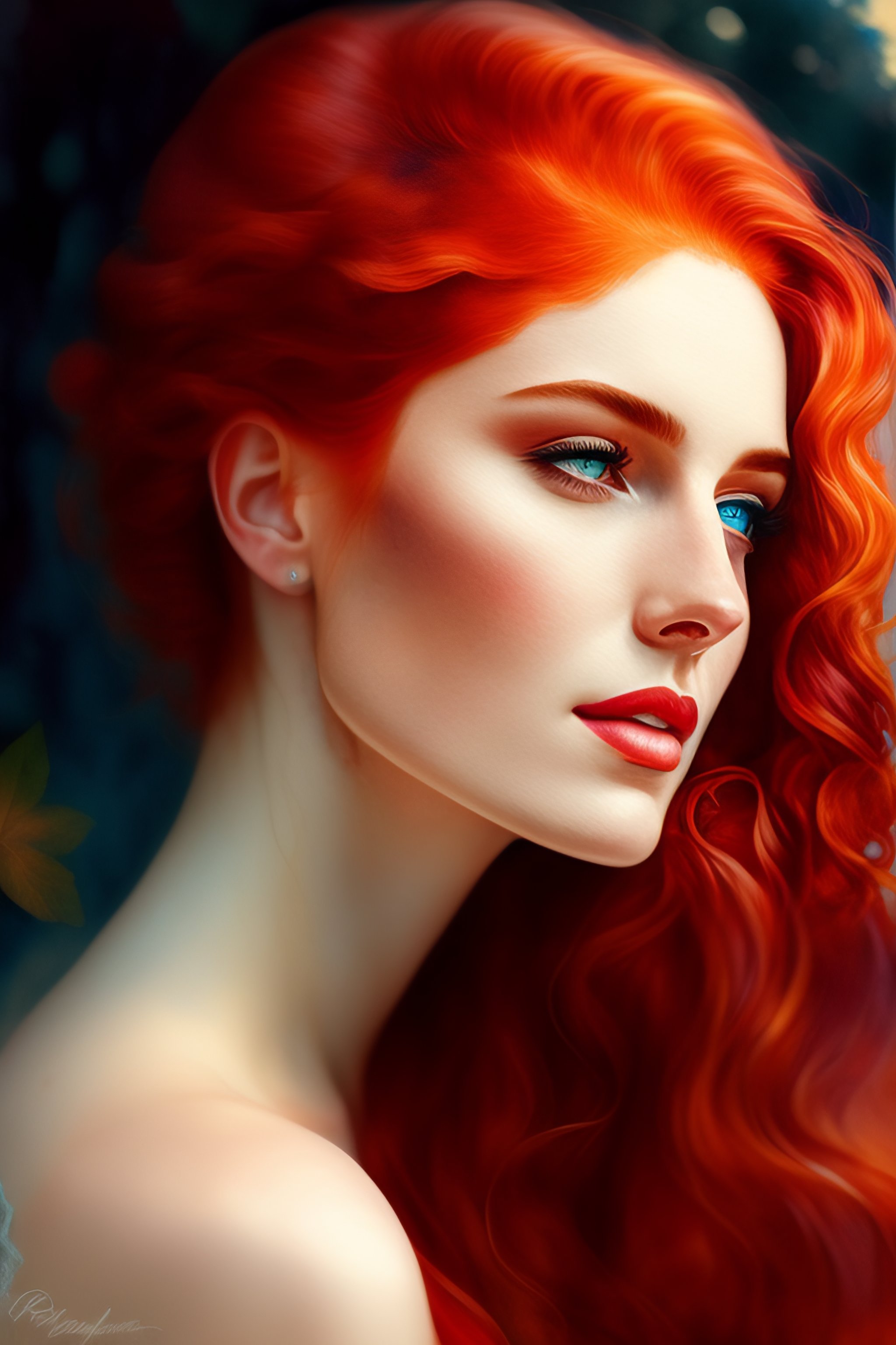 Lexica - Beautiful character design, double exposure painting, front ...