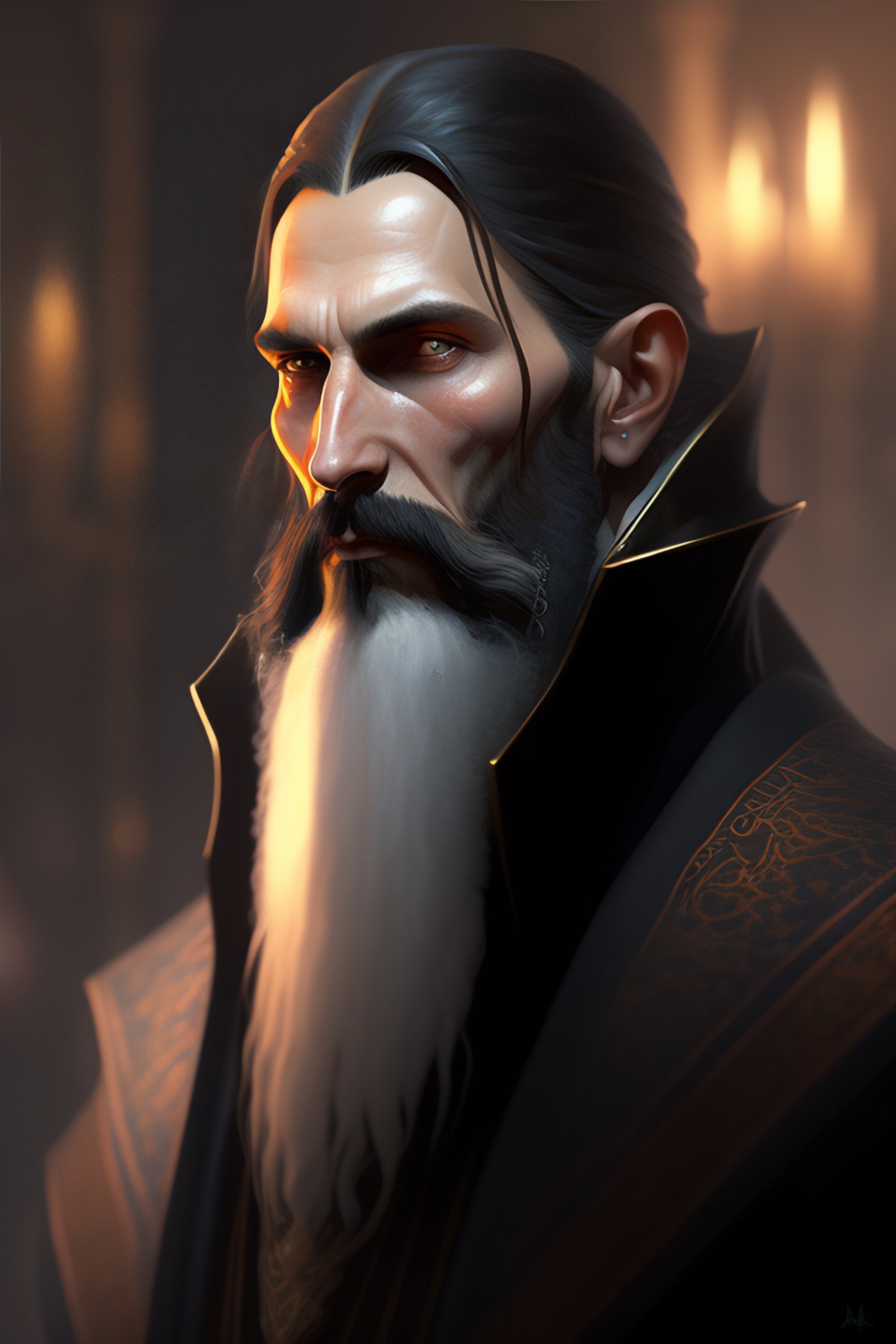 Lexica - Haggard Rasputin, necromancer, evil, decrepit, highly detailed ...