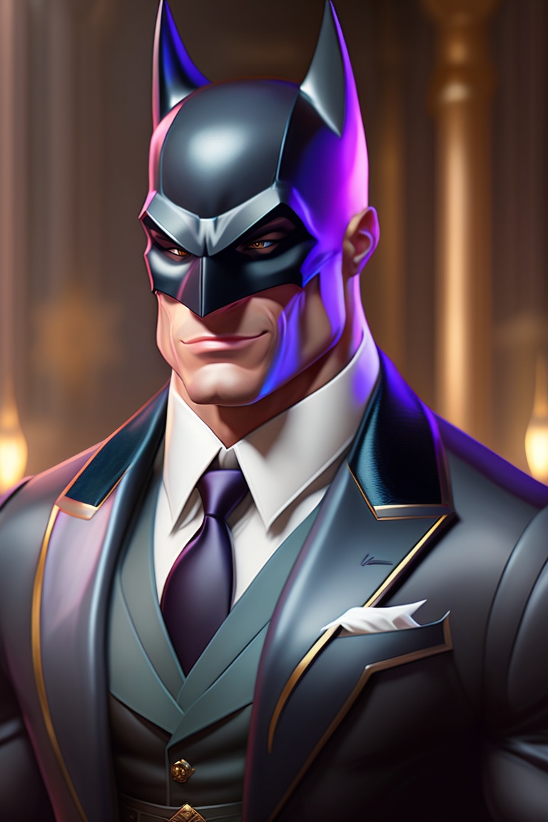 Lexica - Batman with tuxedo , highly detailed, digital painting ...