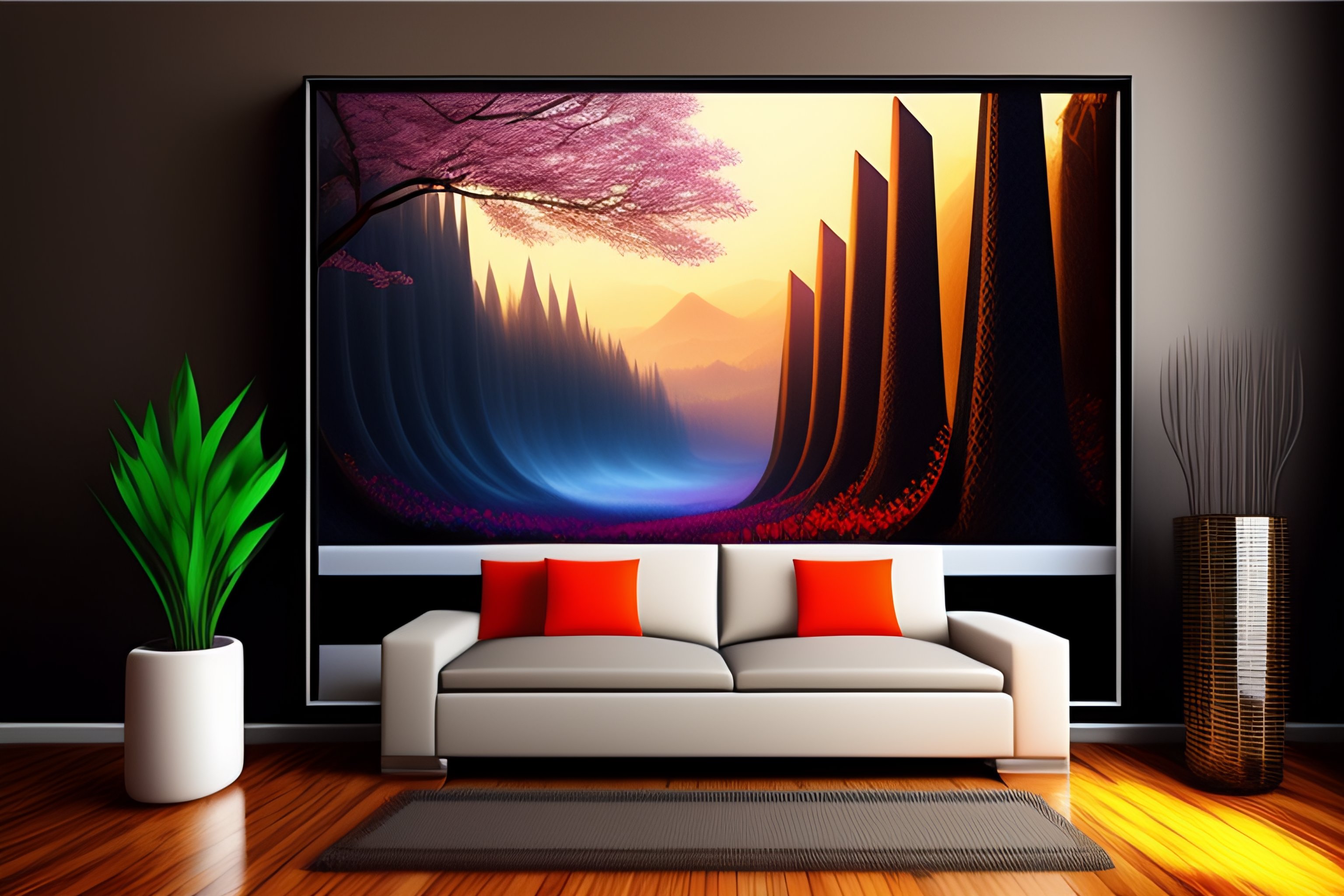 Lexica - 3d abstract gothic wall poster