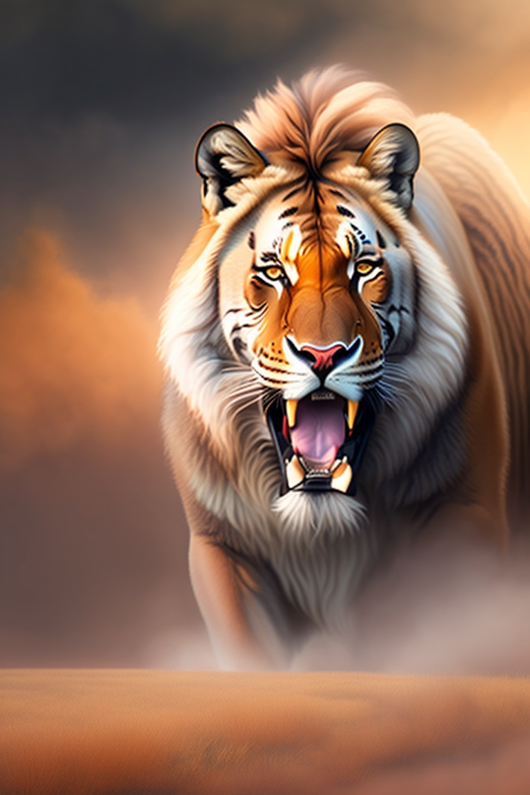 Lexica - But despite his impressive roar, Leo was also known for his ...