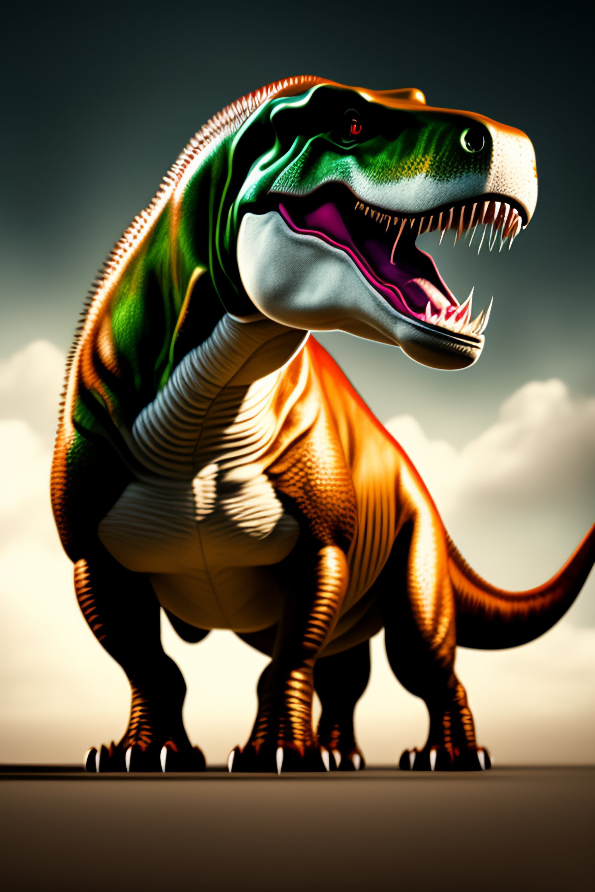Lexica - Photorealistic t-rex fighting scarlett Johanson deviantart