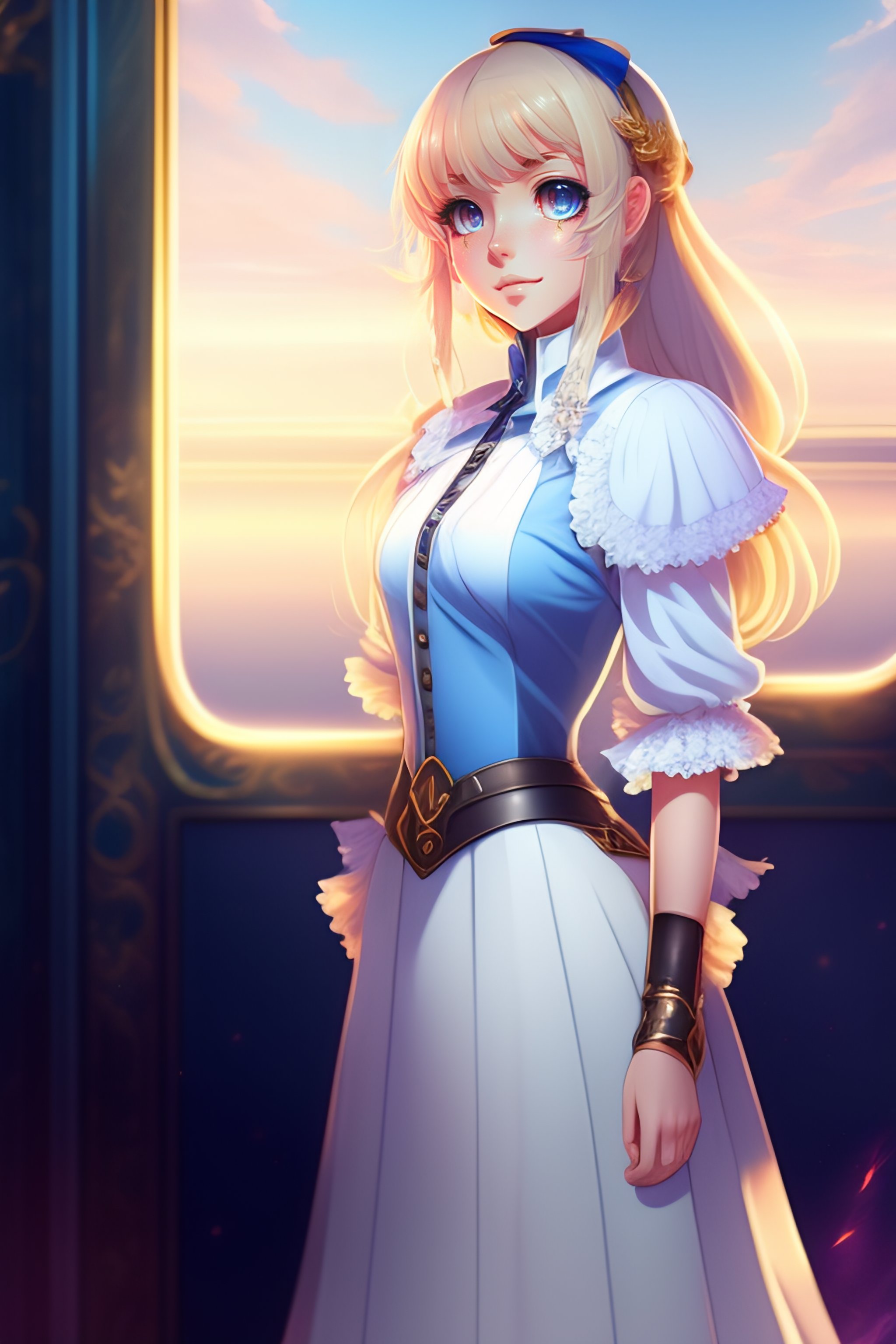 Lexica Fgo Anime Girl The Girl Got Up Opened Her Closet And Saw Her