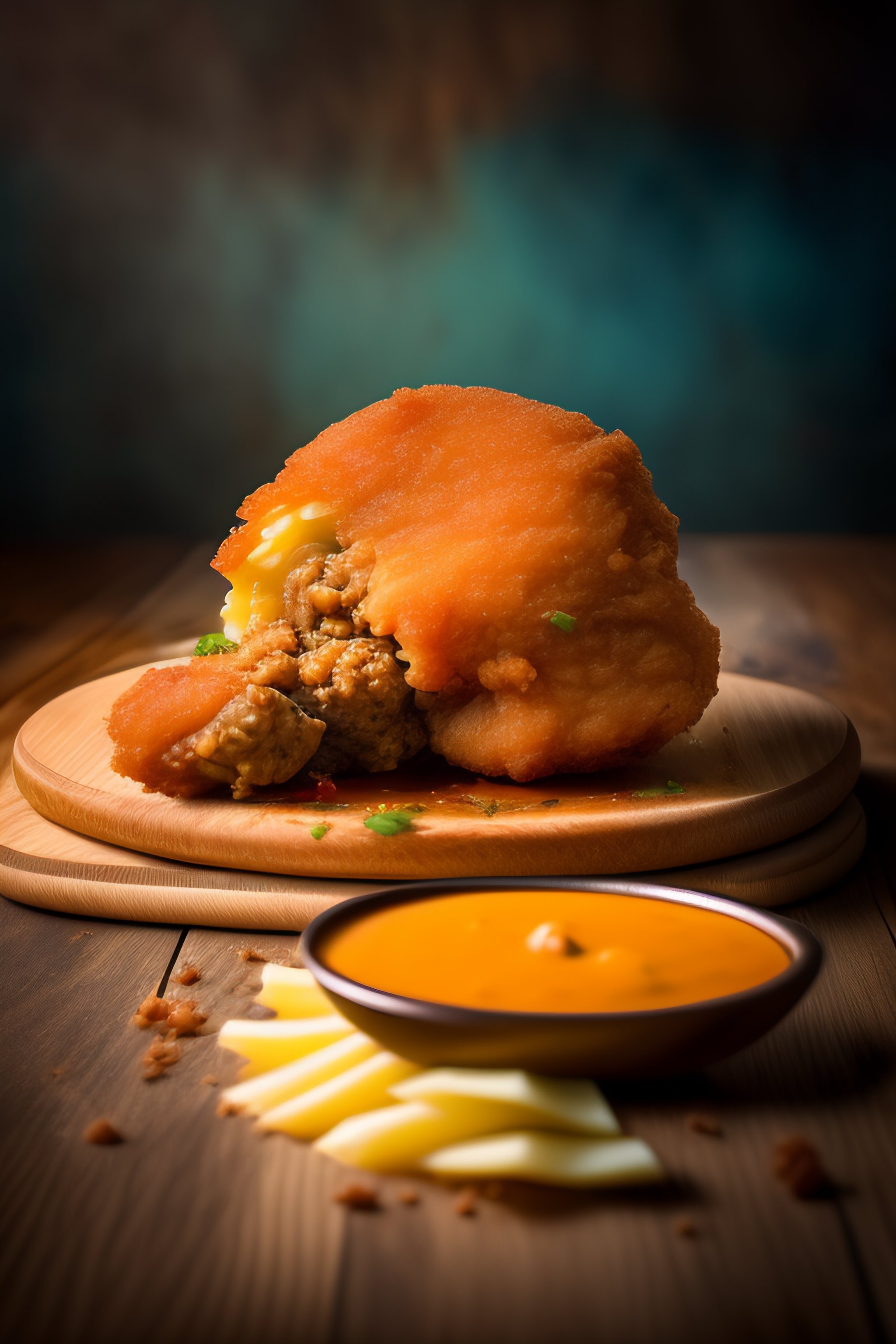 Lexica - Fried chicken excrement eating itself