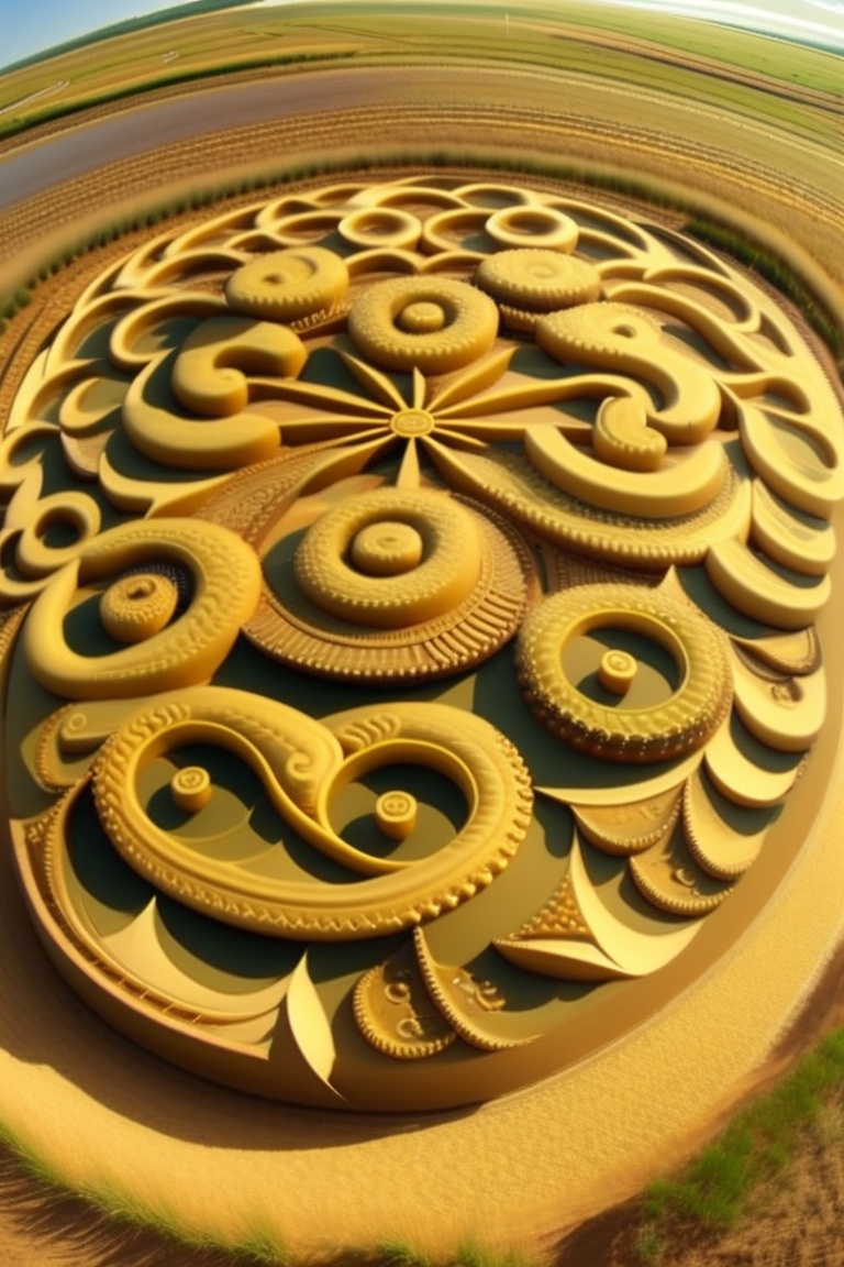 Lexica - Formation: Crop circles are typically formed by the flattening ...